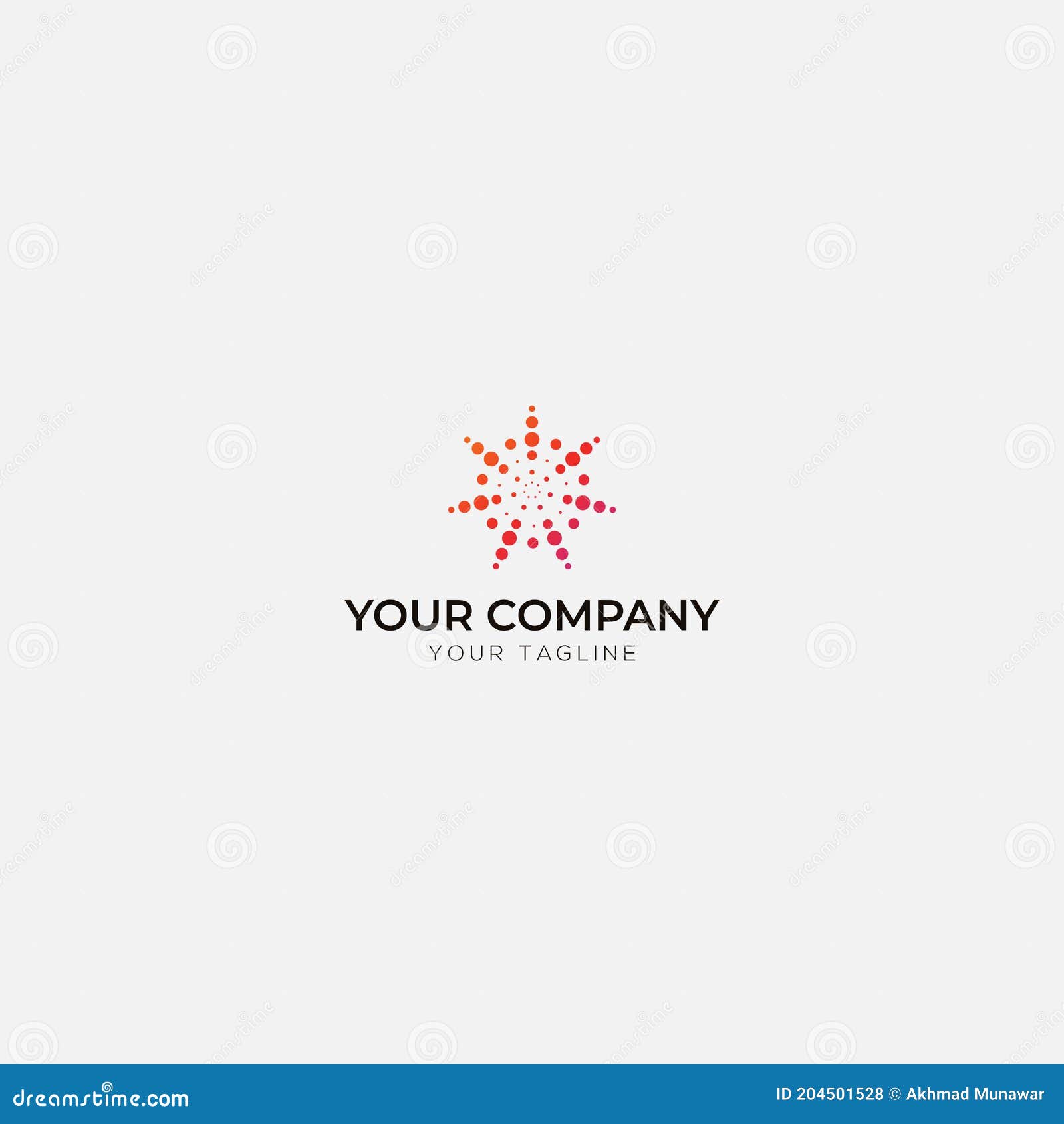 Creative Dot Matrix Rainbow Star Logo Stock Vector - Illustration of ...