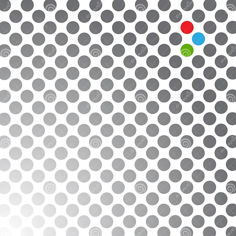Creative Dots Pattern Vector Design Stock Illustration - Illustration ...