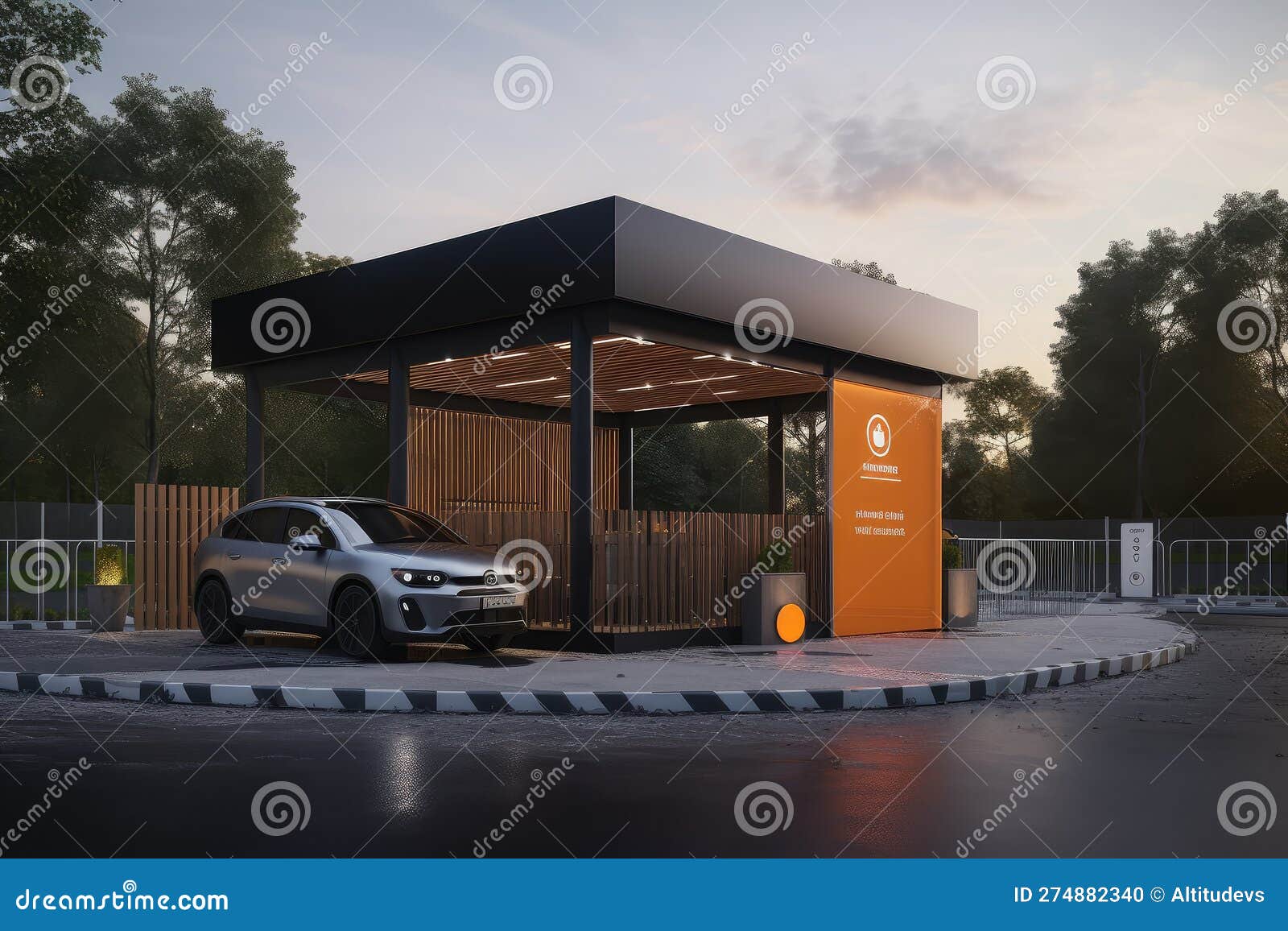 Creative Drive-thru Concept with Unique Ordering Options and Convenient ...