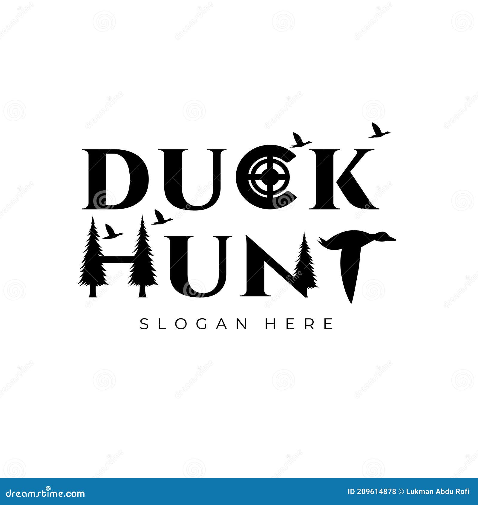 Old Hunt, Tree And Mountain Background, Pencil Drawing On Paper Royalty ...