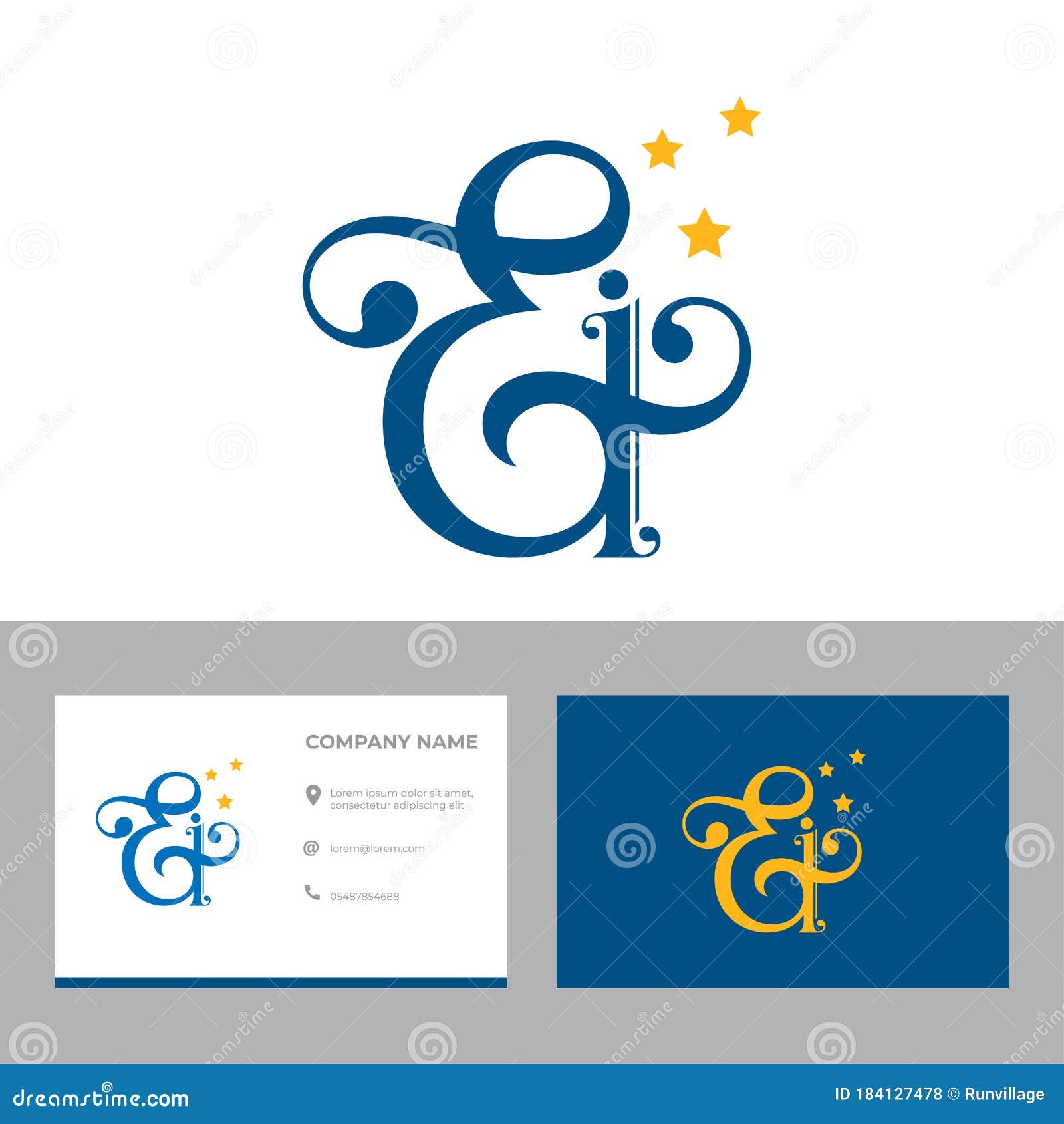 Creative E Letter Logo Design Icon Vector Stock Vector - Illustration ...