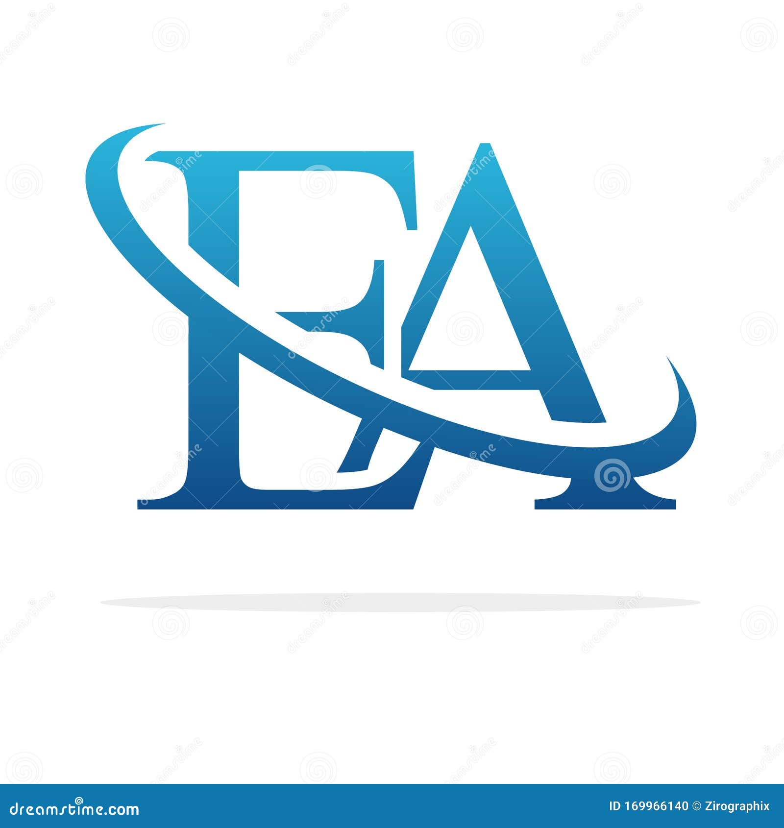 Creative EA Logo Icon Design Stock Vector - Illustration of information ...
