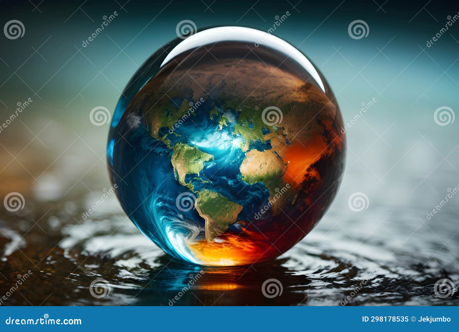 Creative Earth: an Artistic Globe Nestled in a Unique and Imaginative ...