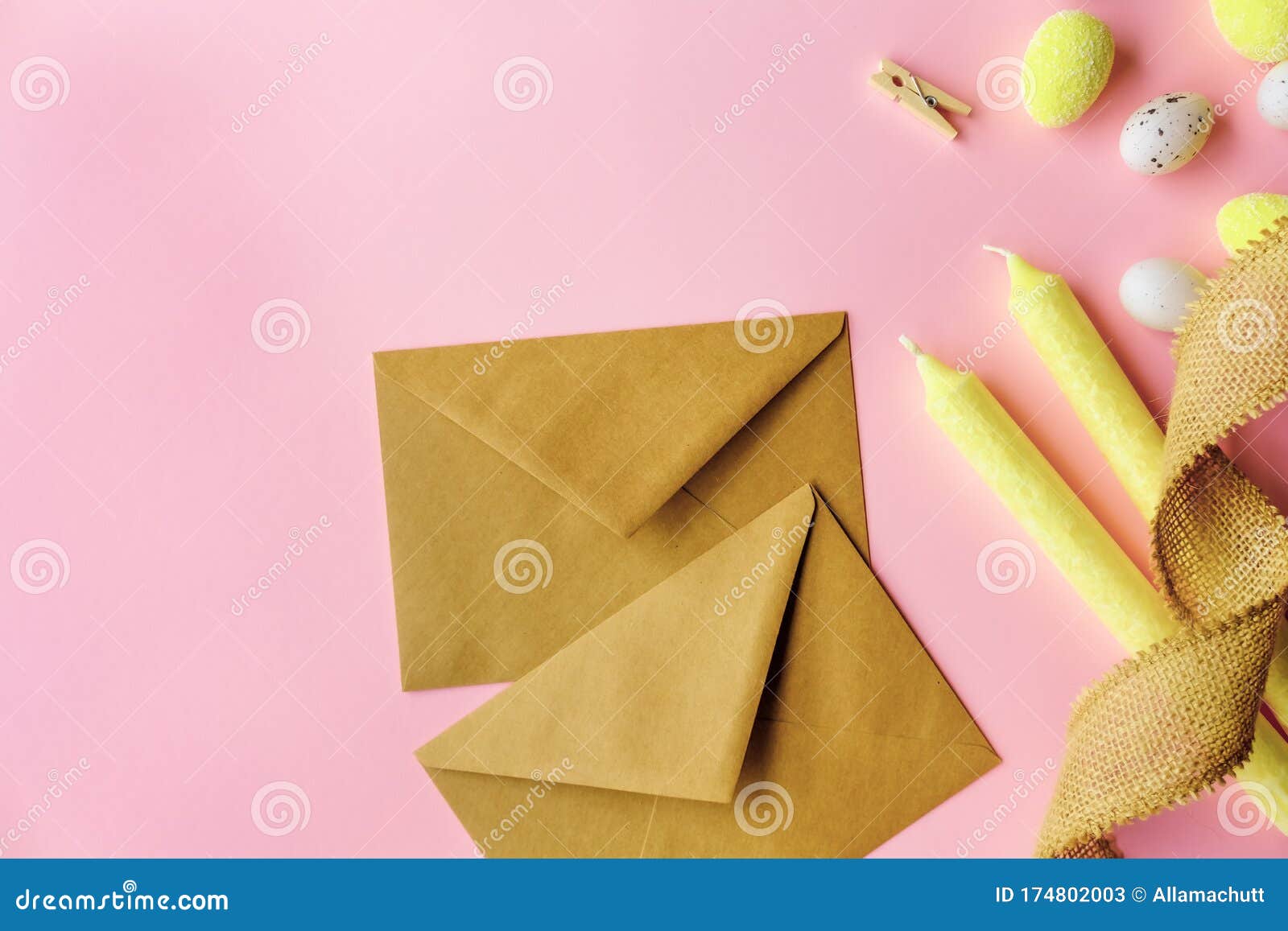 Creative Easter layout stock image. Image of candle - 174802003