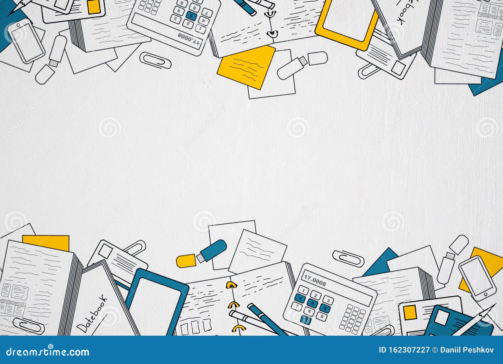 Creative Education Backdrop Stock Illustration - Illustration of ...