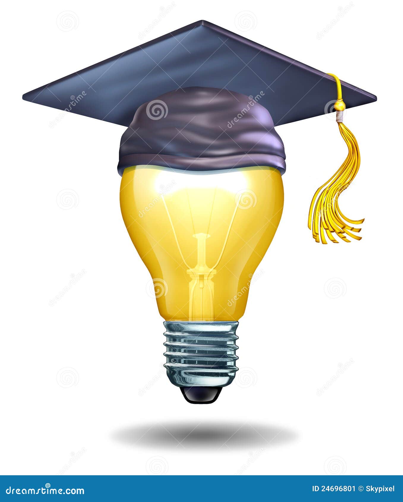 Creative Education Concept stock illustration. Illustration of mortar ...