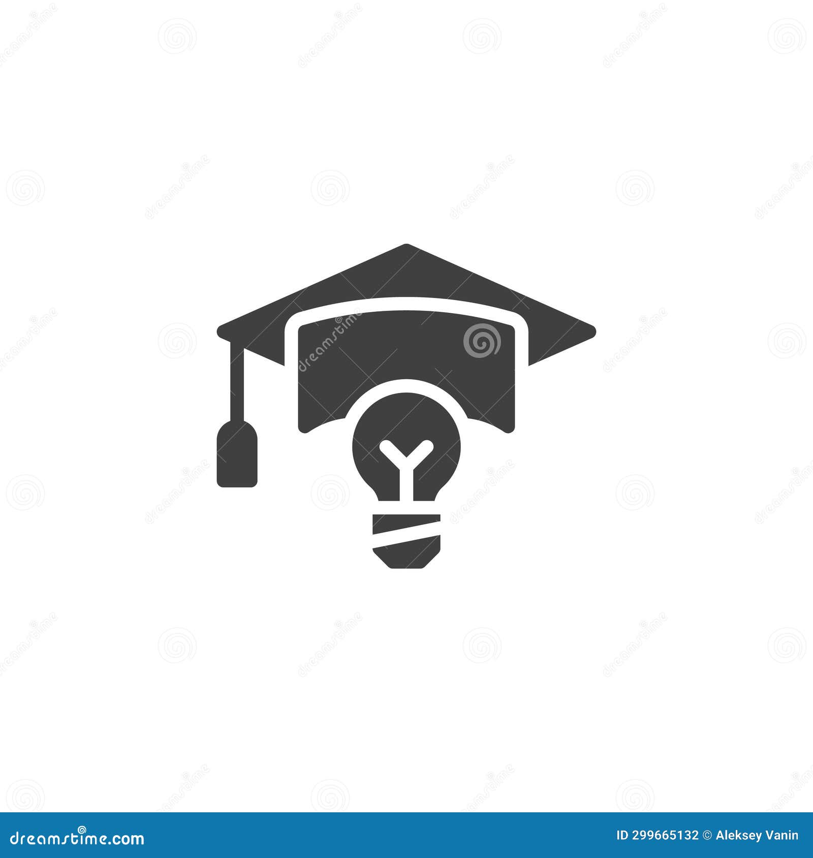 Creative Education Vector Icon Stock Vector - Illustration of bulb ...