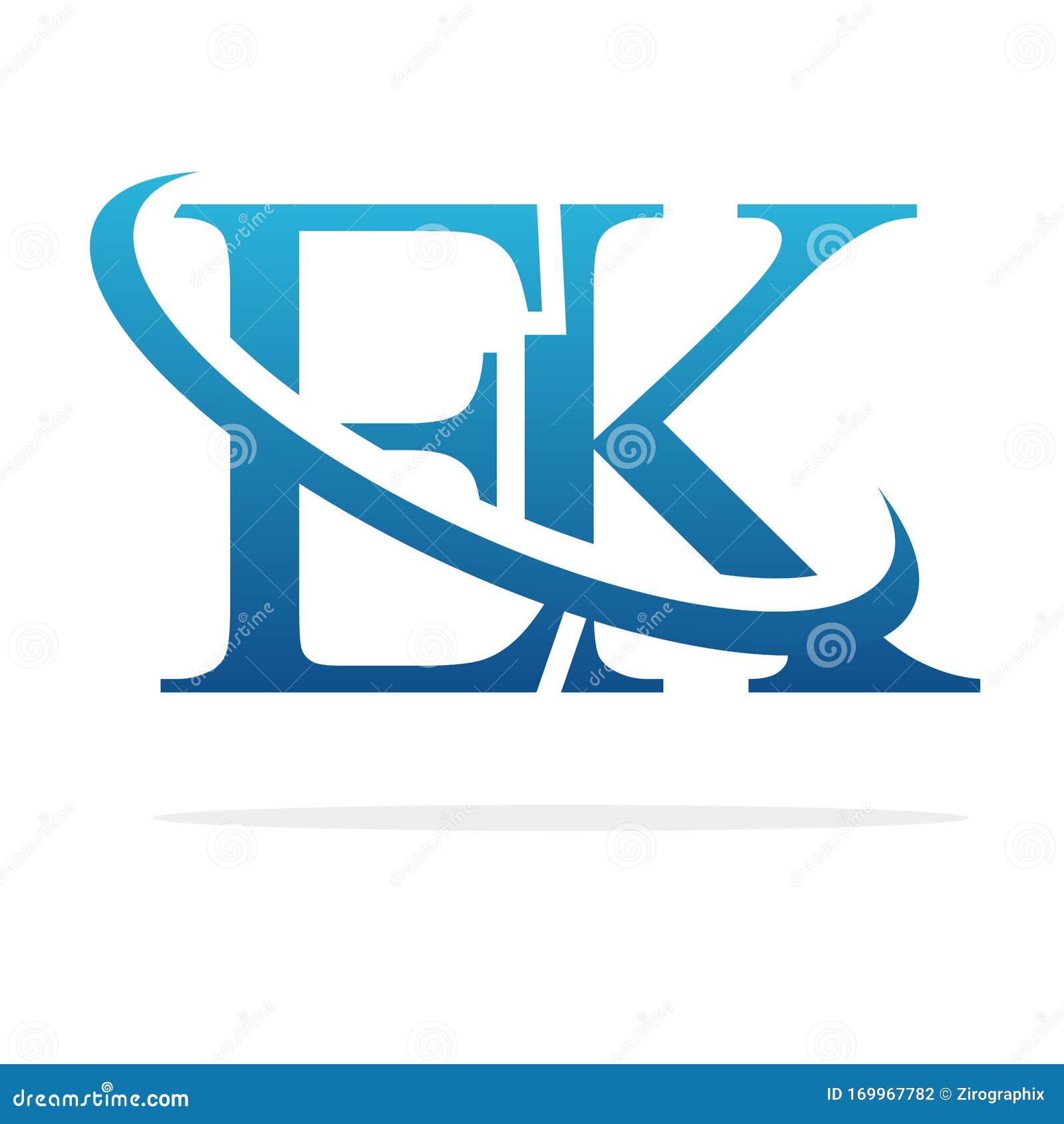 Creative EK Logo Icon Design Stock Vector - Illustration of vector ...