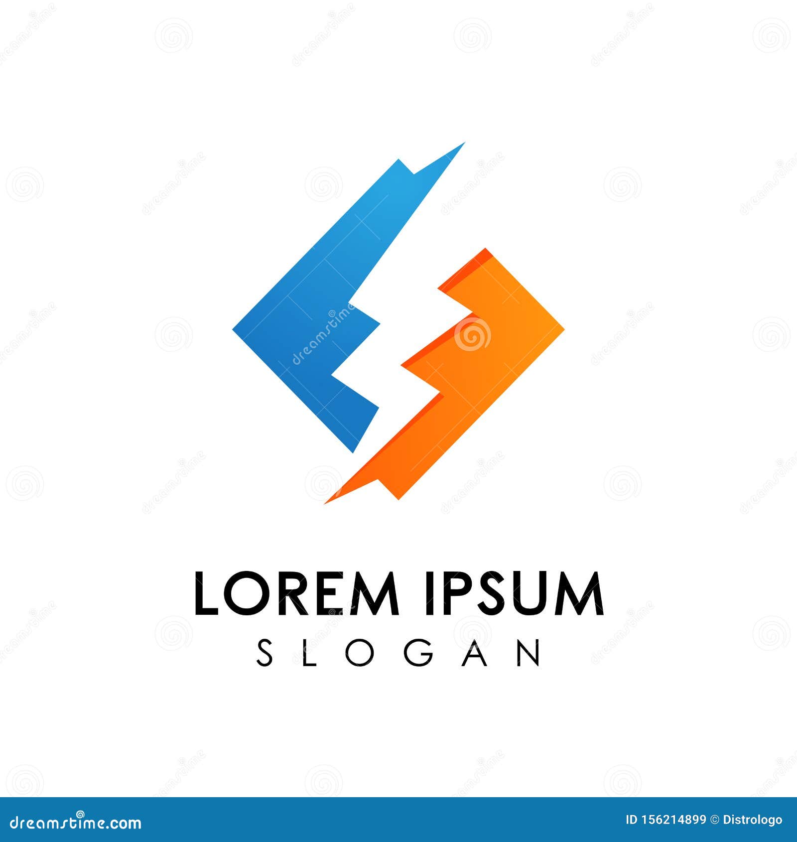 3D Electric Logo And Icon Design Cartoon Vector | CartoonDealer.com ...