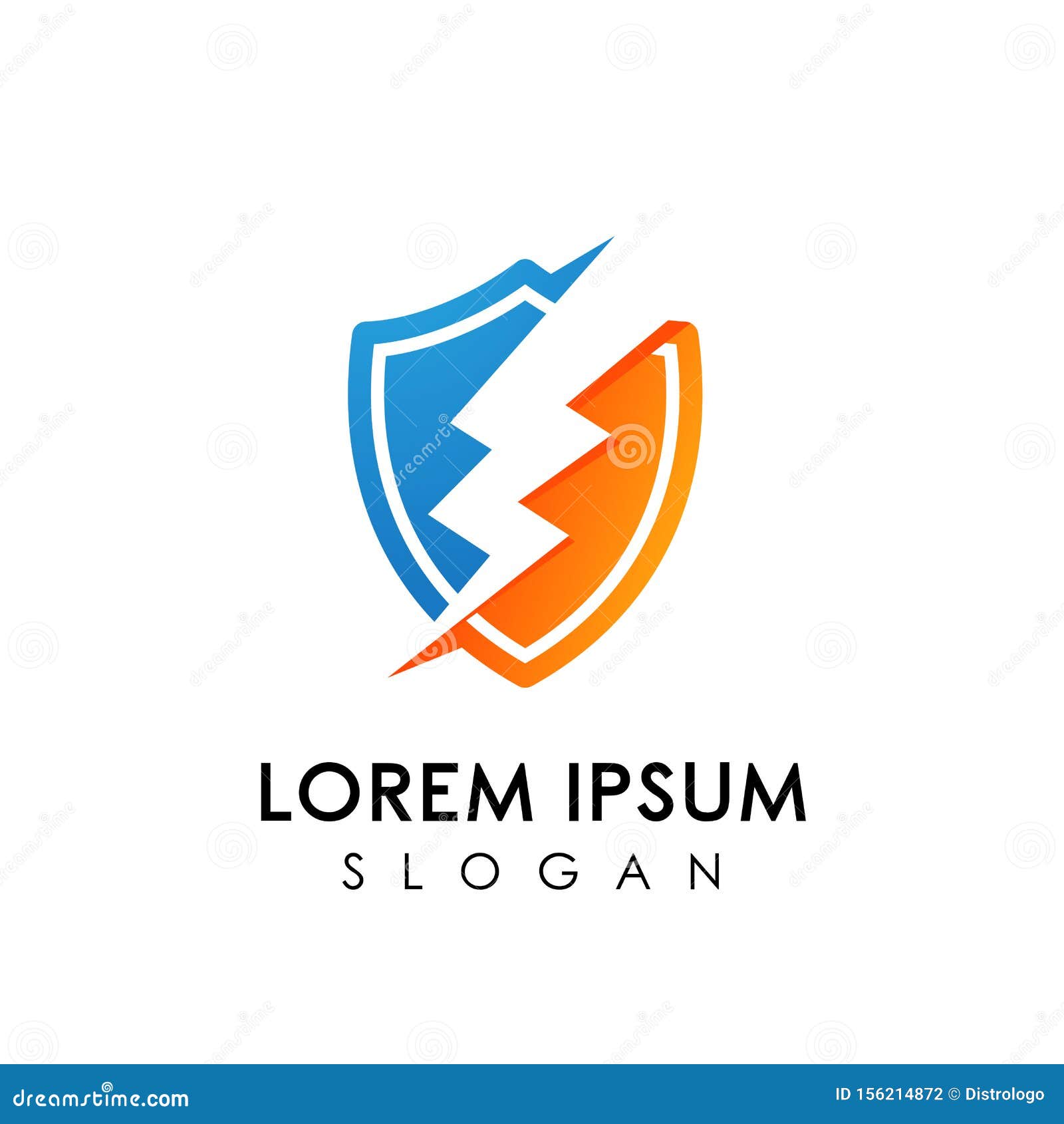 Creative Electric Logo Design Template. Modern Vector Symbol of ...