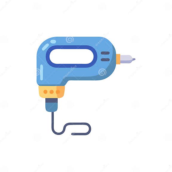 Creative Electric Paint Mixer Design Icon Stock Illustration ...