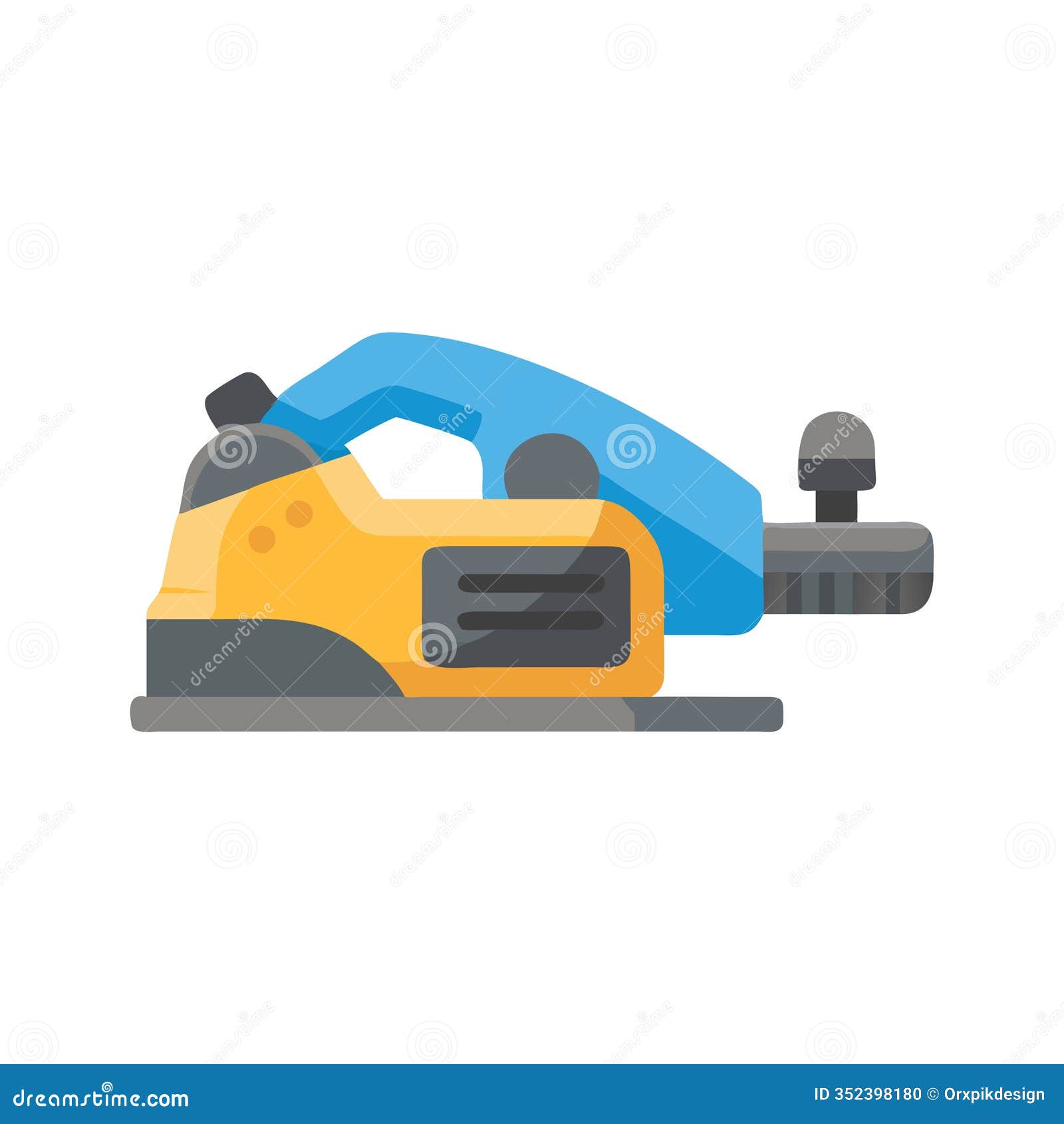 Electric Planer Tool Icon Doodle Illustration | CartoonDealer.com ...