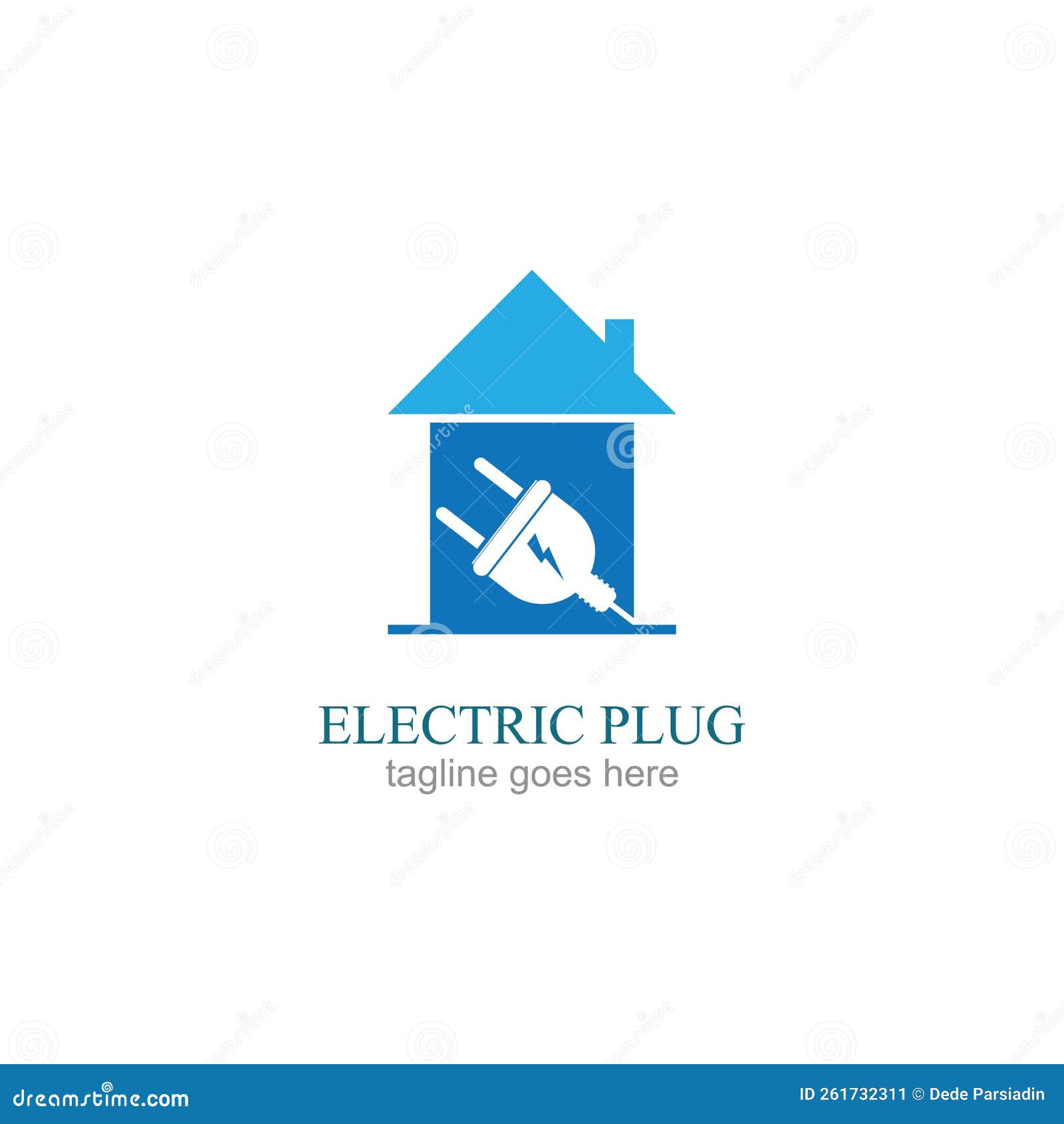 Creative Electrical Plug Logo Concept Vector Design Stock Vector ...