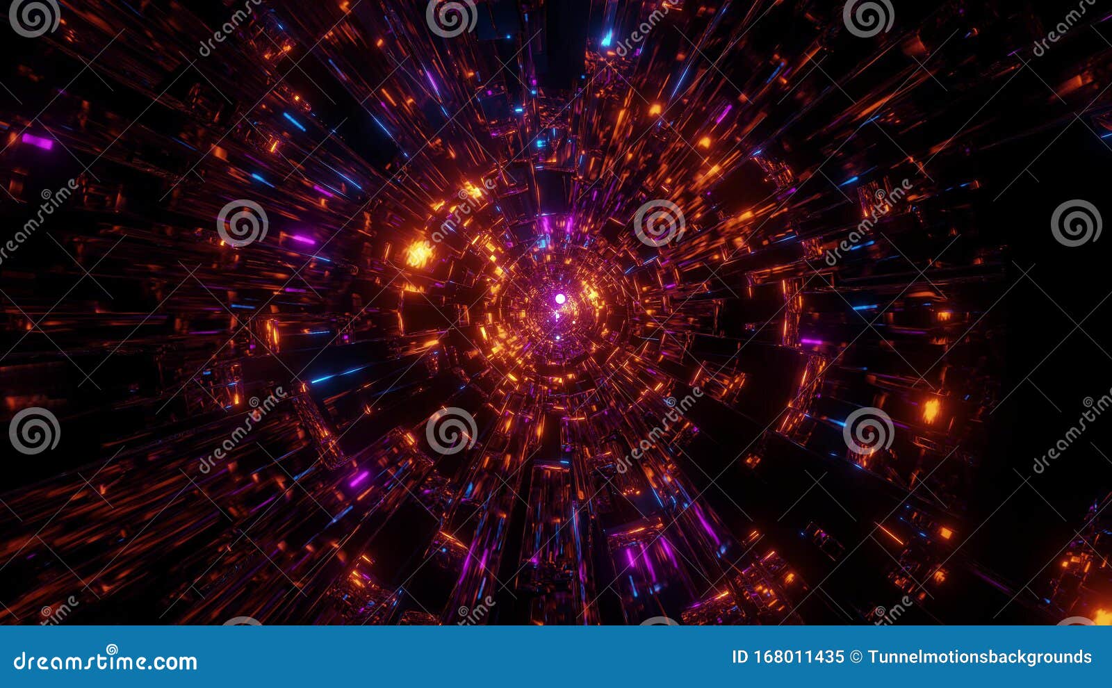 Creative Endless Abstract Reflection Pattern Graphic Artwork with ...