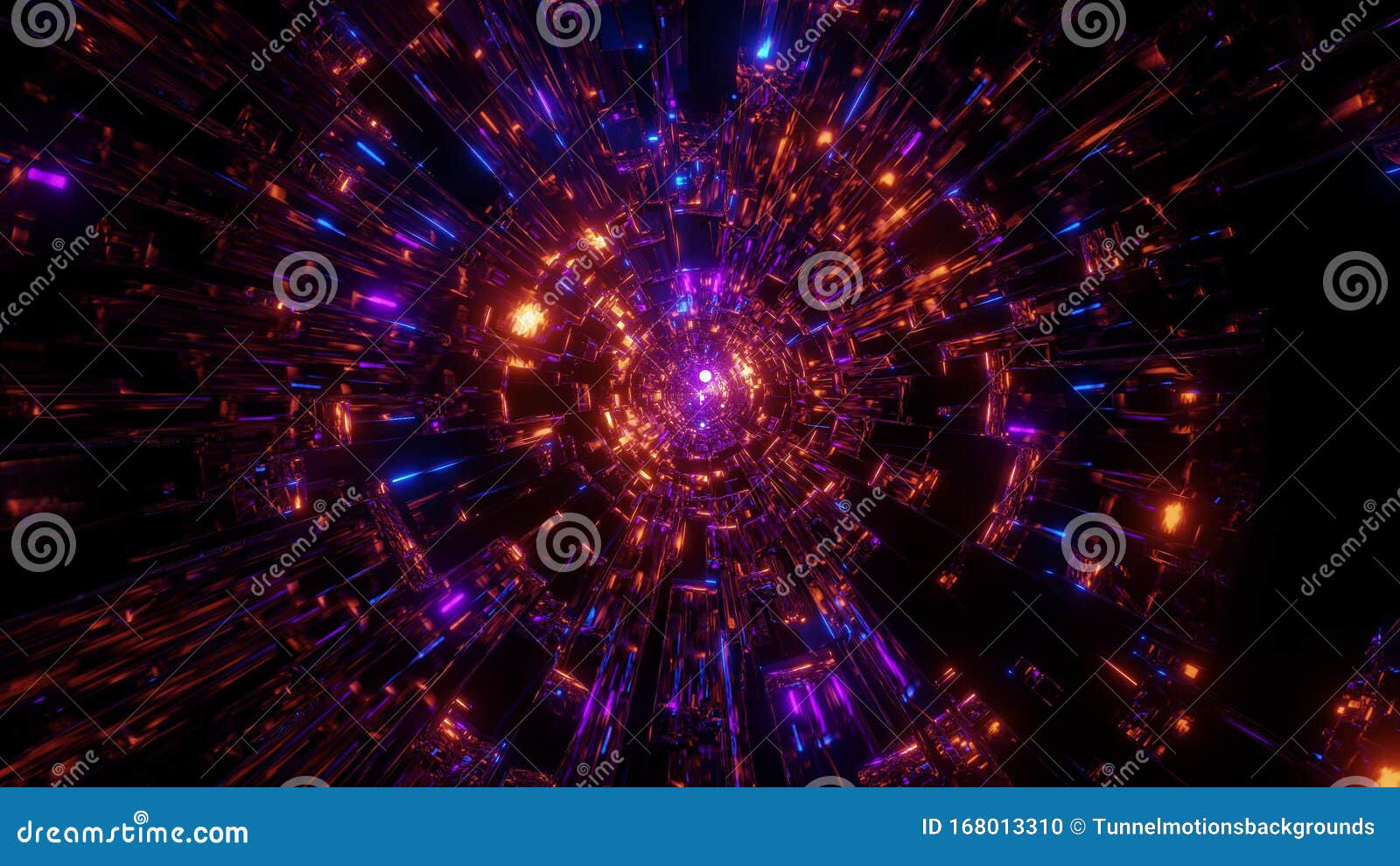 Creative Endless Abstract Reflection Pattern Graphic Artwork with ...