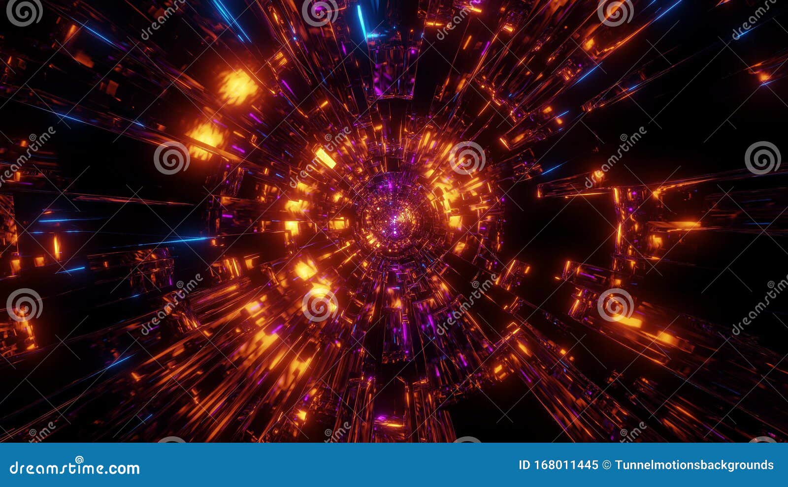 Creative Endless Abstract Reflection Pattern Graphic Artwork with ...