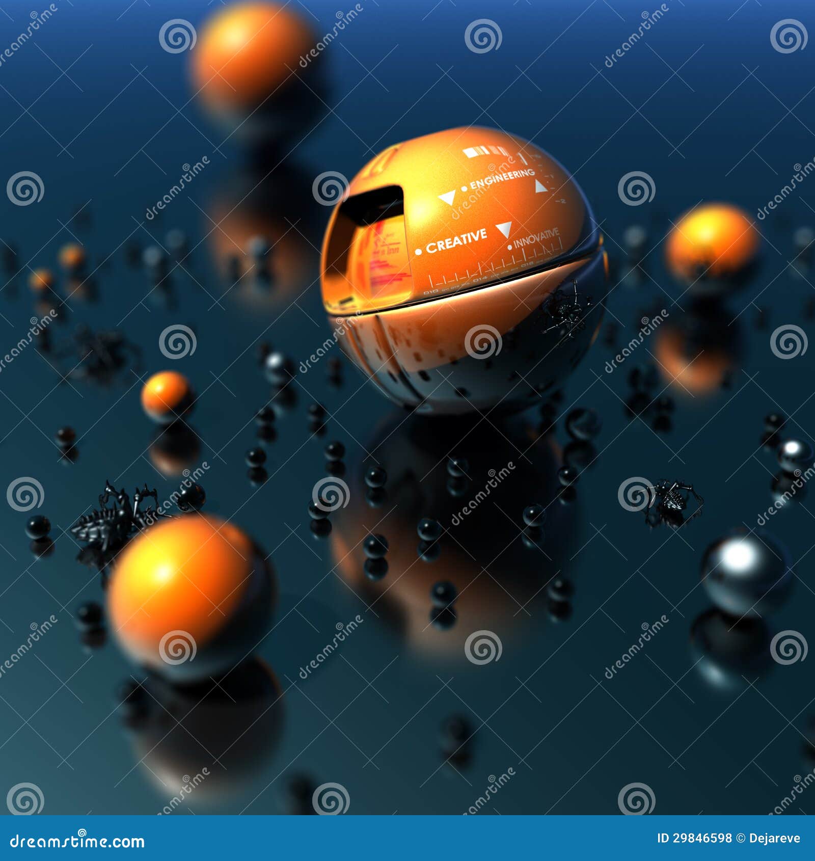 Creative Engineering stock photo. Image of coat, render - 29846598