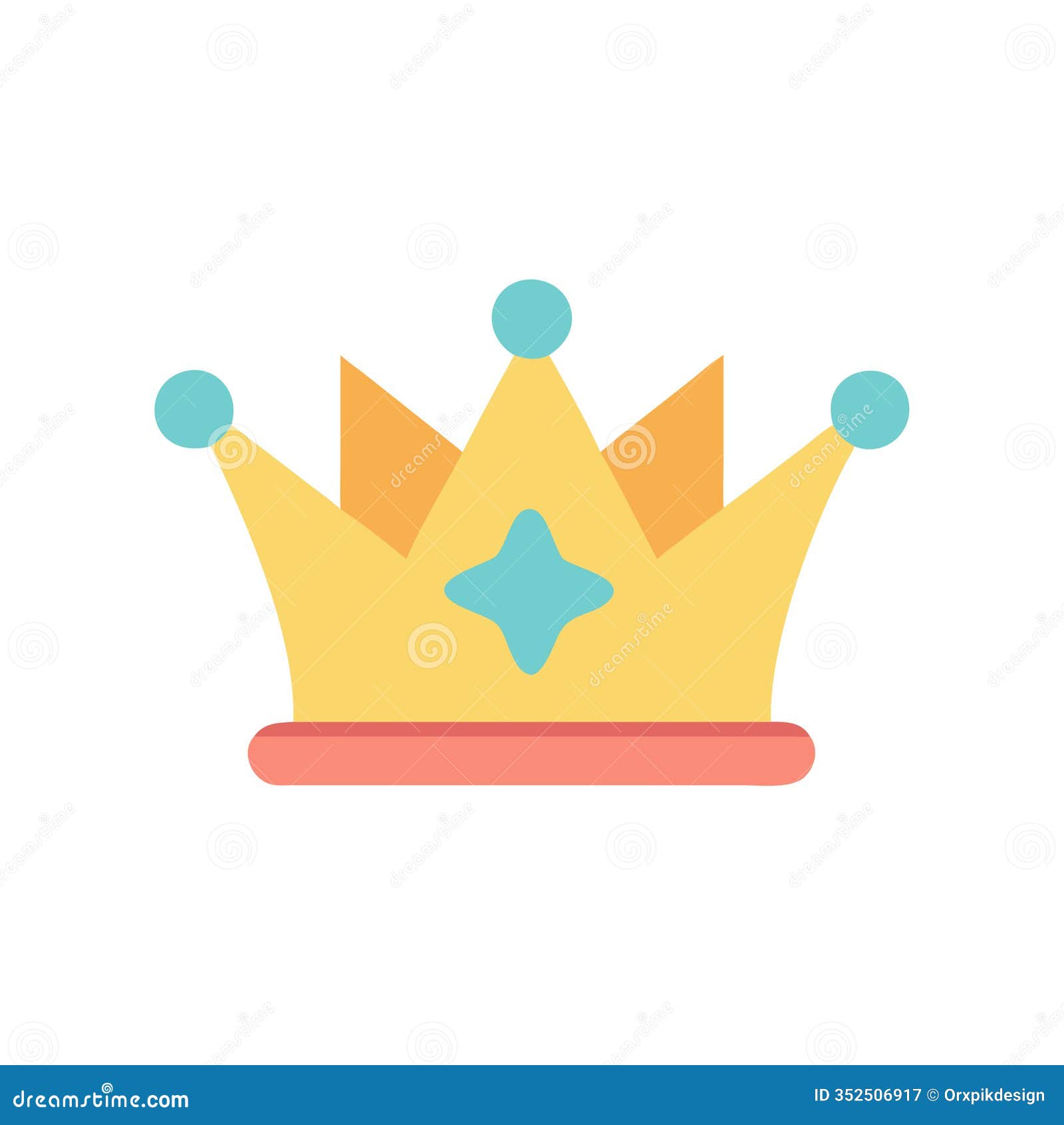 Creative Epic Crown Icon for Awards Stock Illustration - Illustration ...
