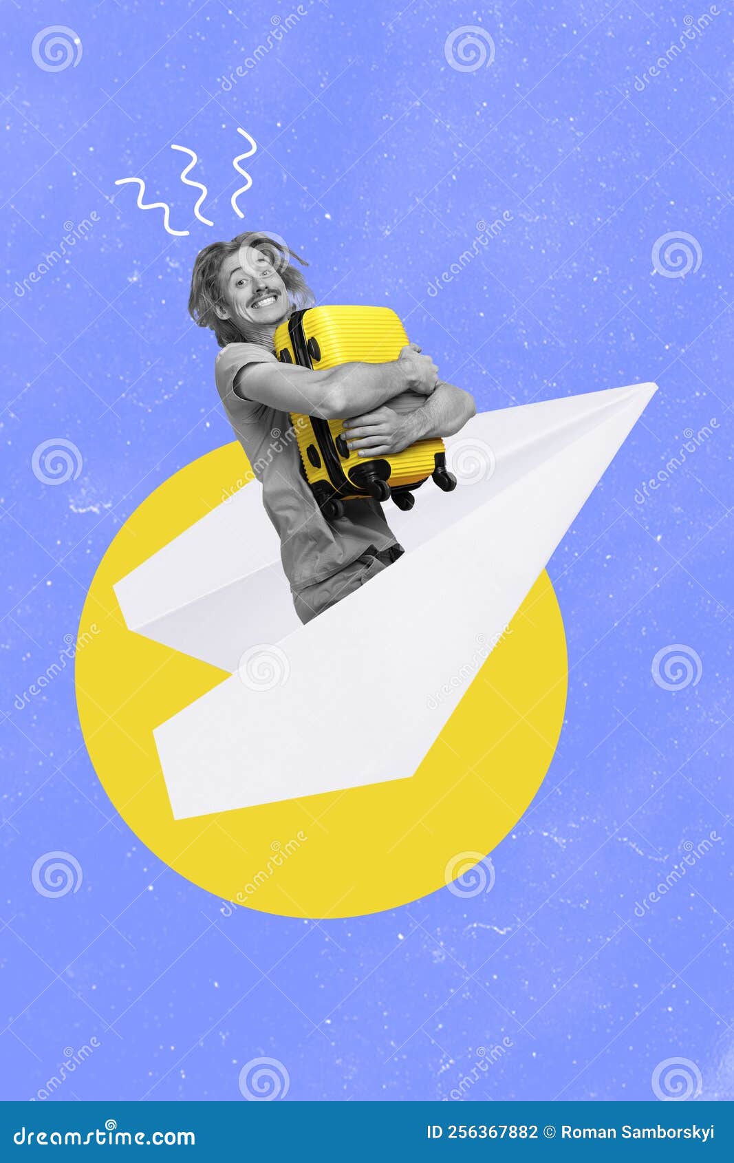 Creative Exclusive 3d Photo Collage Artwork Postcard Poster Of Funky