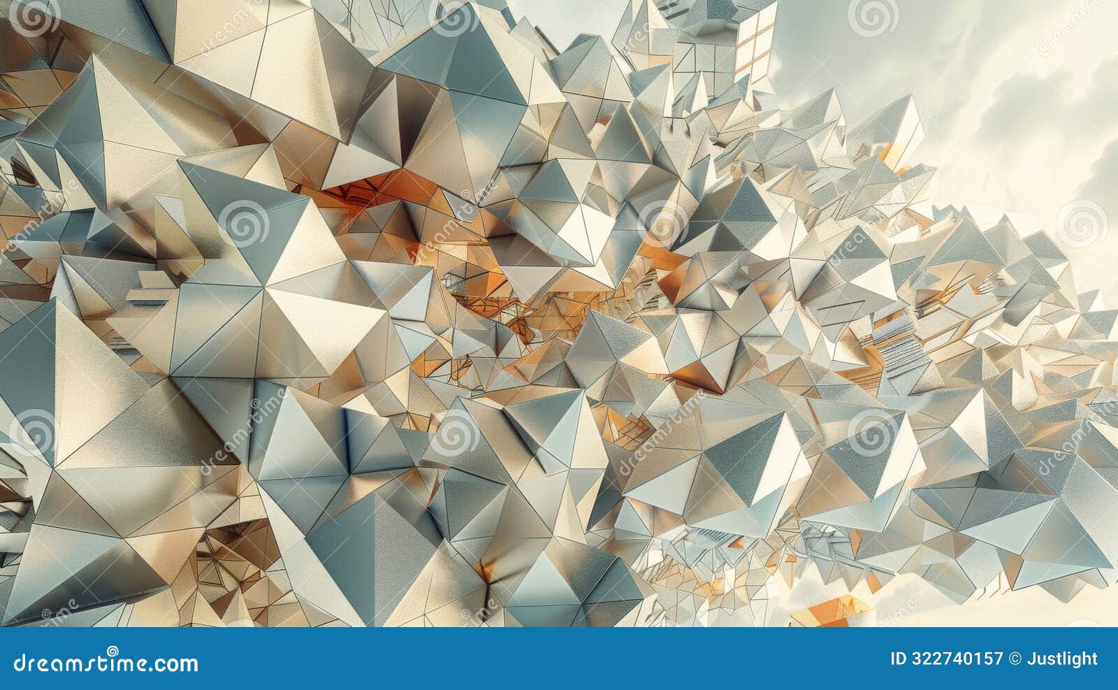 Geometric Collage With The Rock And Sacred Geometry Stock Photography ...
