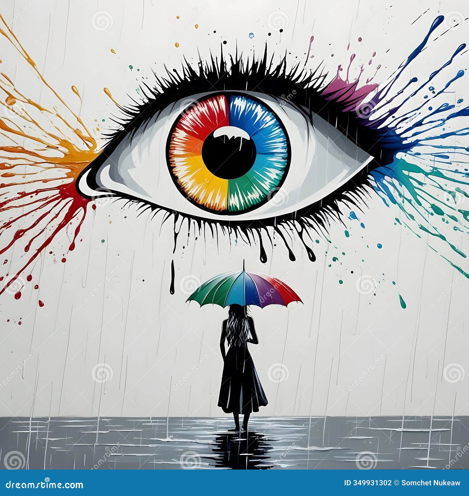 Creative Eye Art Urban Setting Digital Artwork Abstract Environment ...