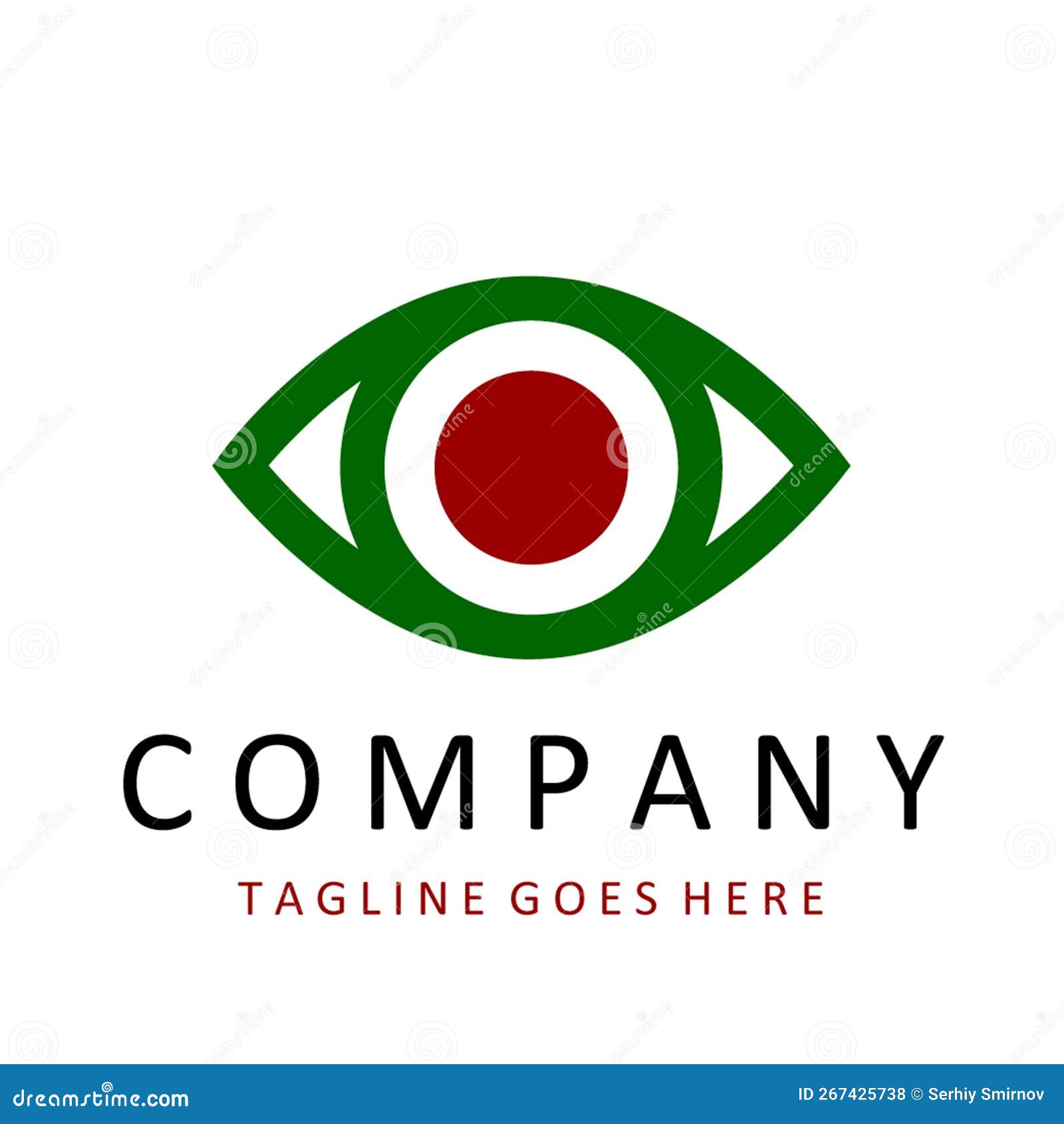 Creative Eye Concept Logo Design Template Stock Vector - Illustration ...