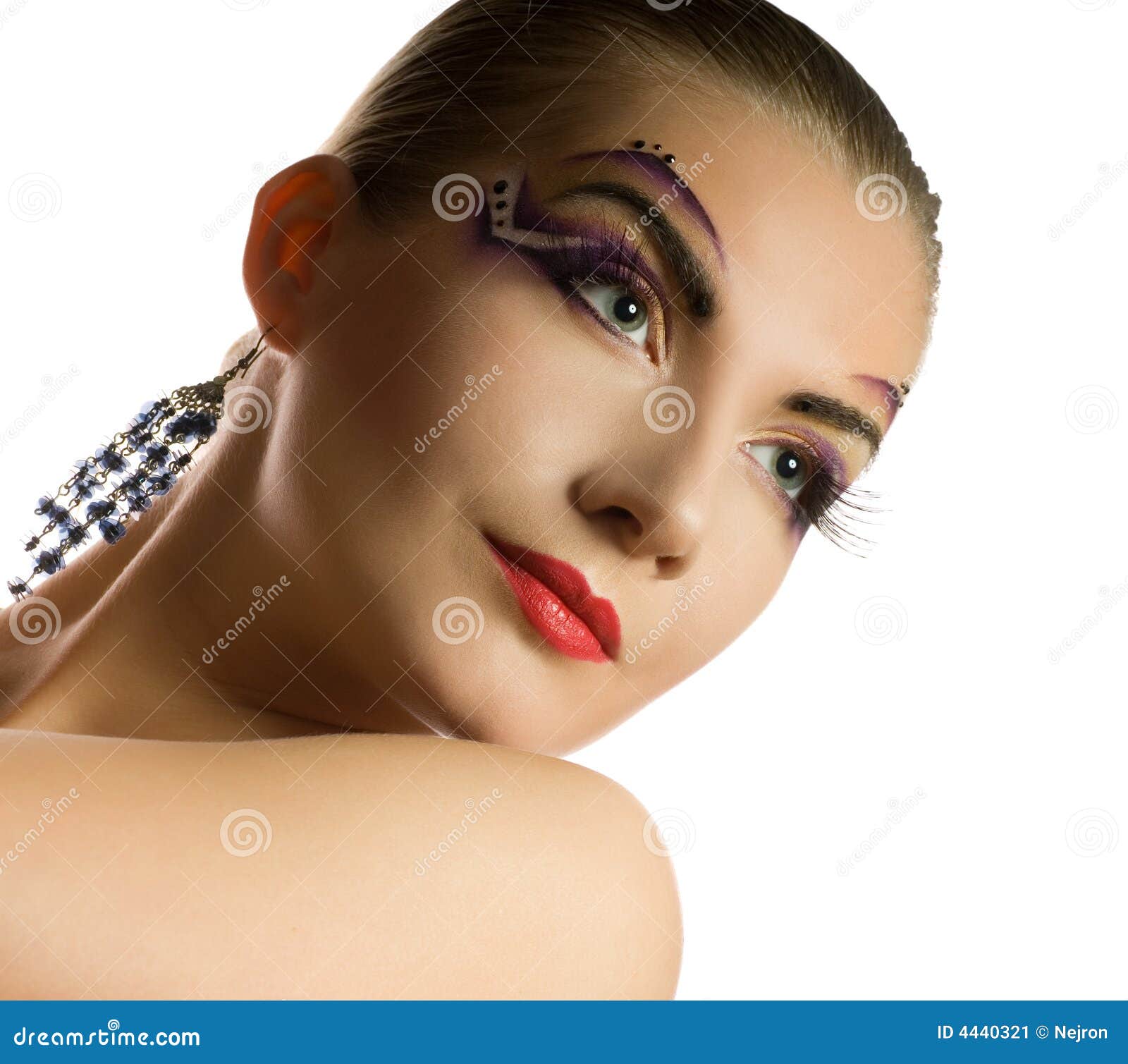 Creative face paint stock image. Image of element, body - 4440321