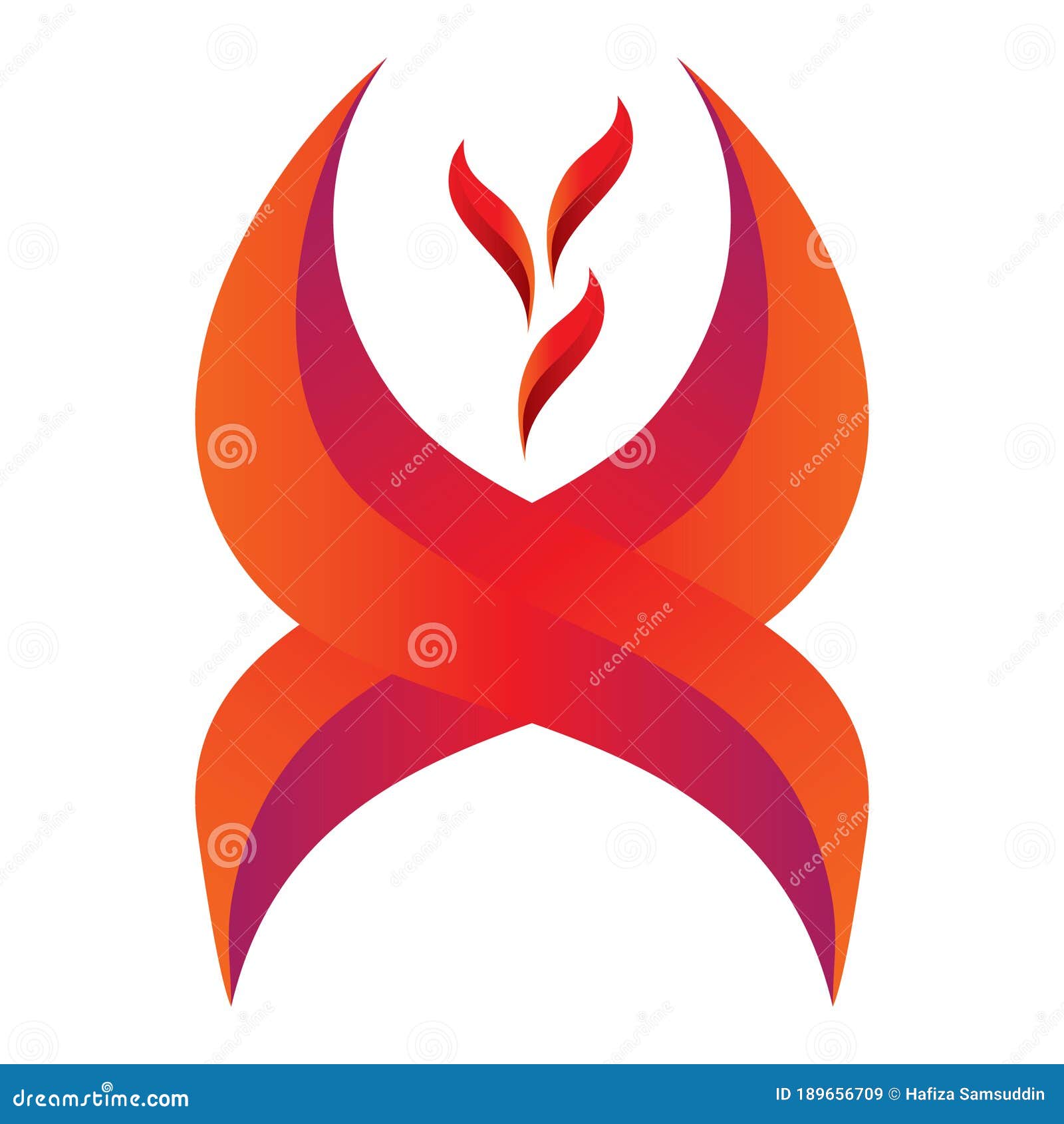 Creative Fire Design. Vector Illustration Decorative Design Stock ...