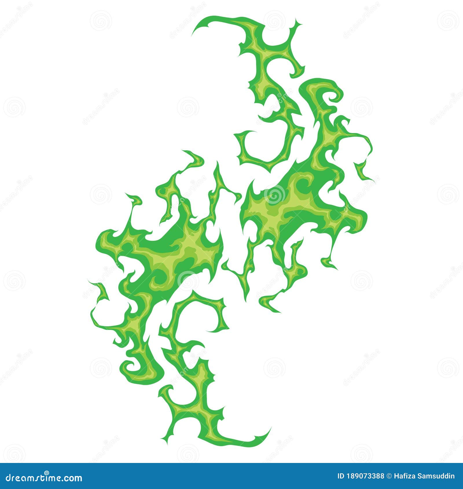 Creative Fire Design. Vector Illustration Decorative Design Stock ...