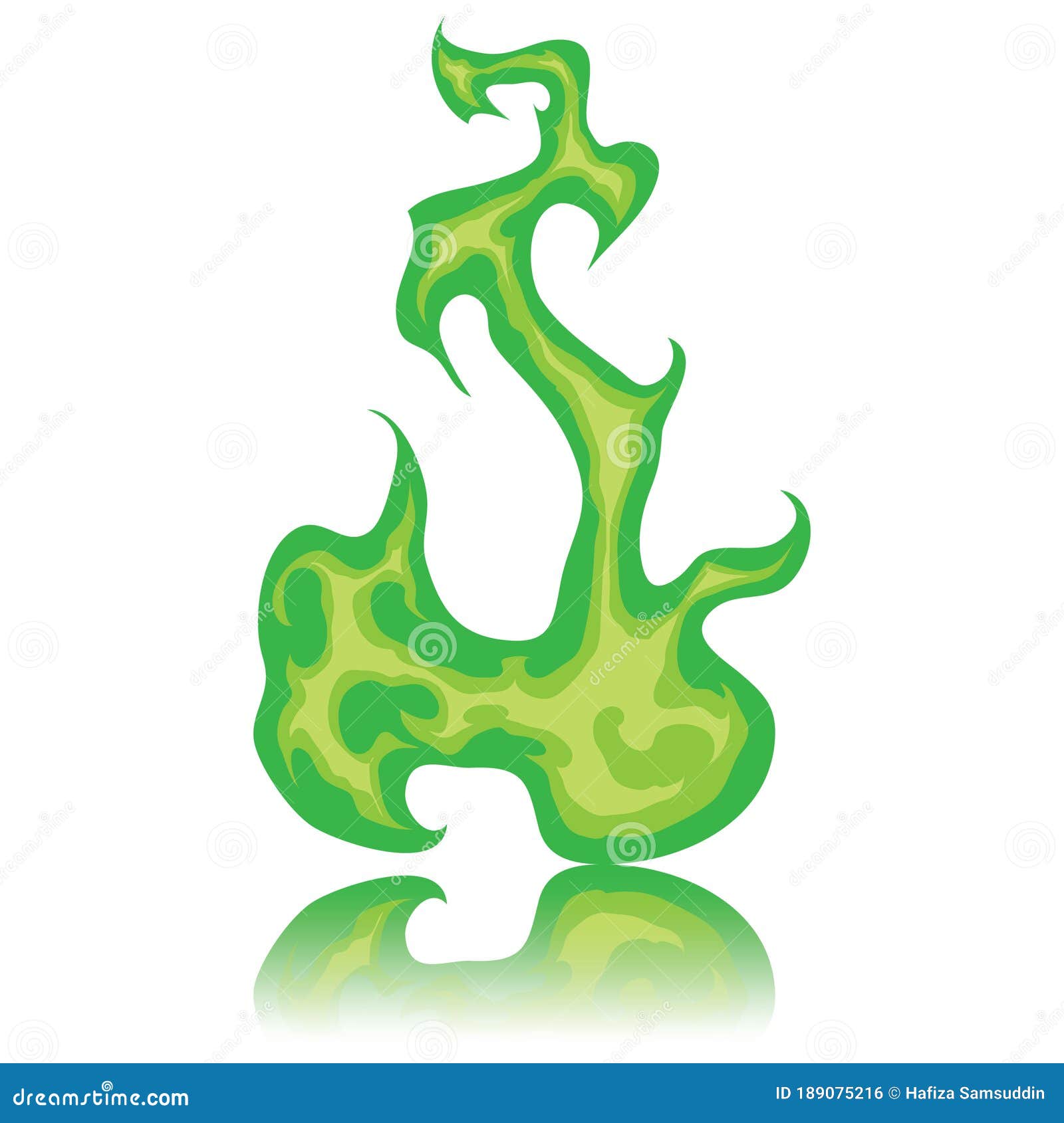 Creative Fire Design. Vector Illustration Decorative Design Stock ...
