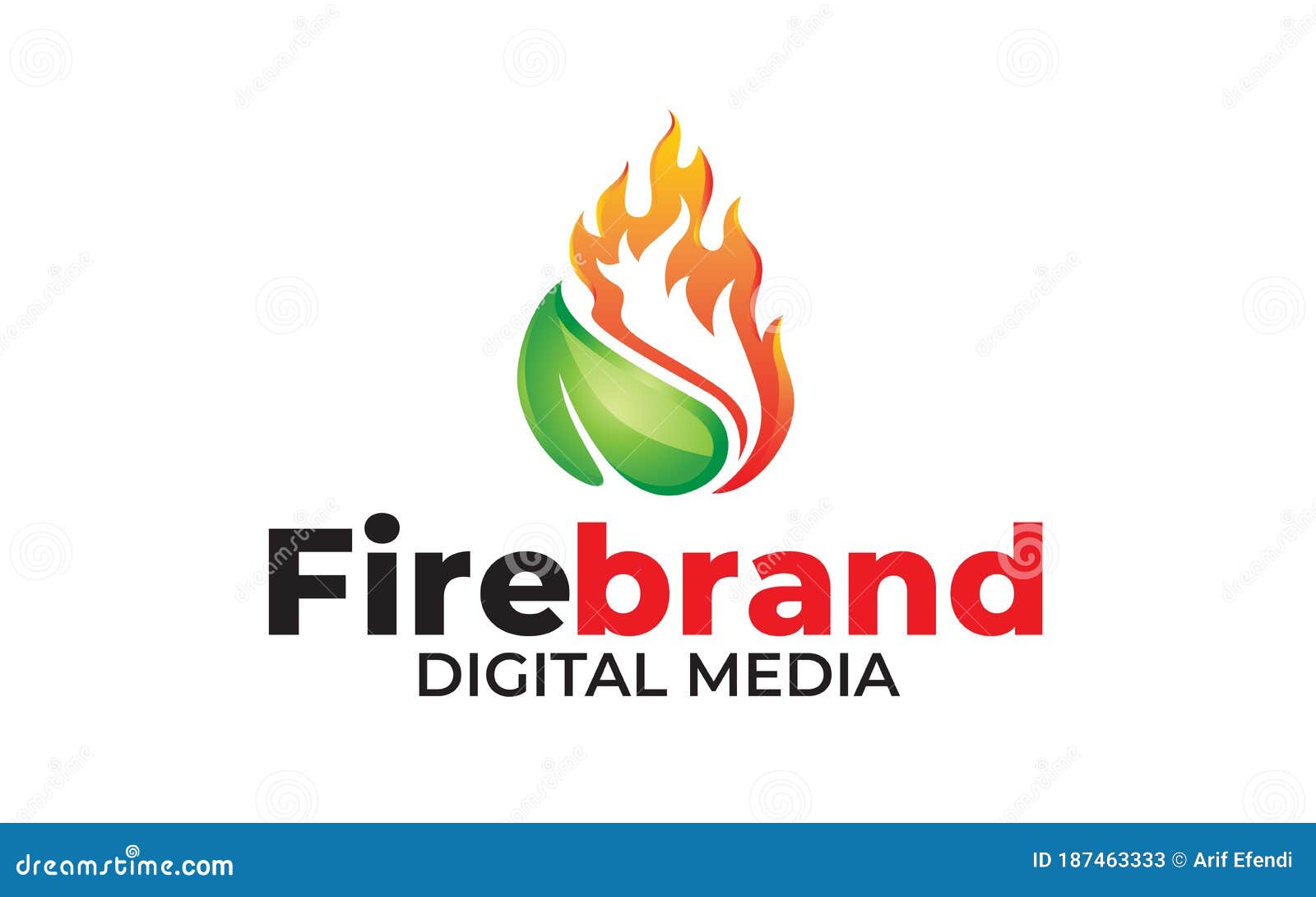 Creative of Fire Flame Brand Logo Design Stock Vector - Illustration of ...