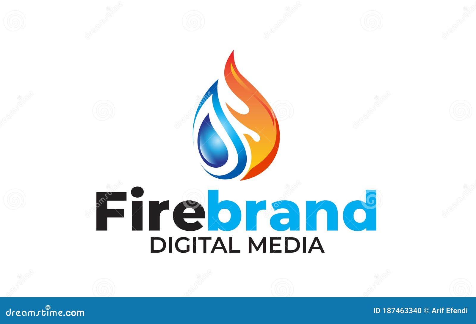 Creative of Fire Flame Brand Logo Design Stock Vector - Illustration of ...