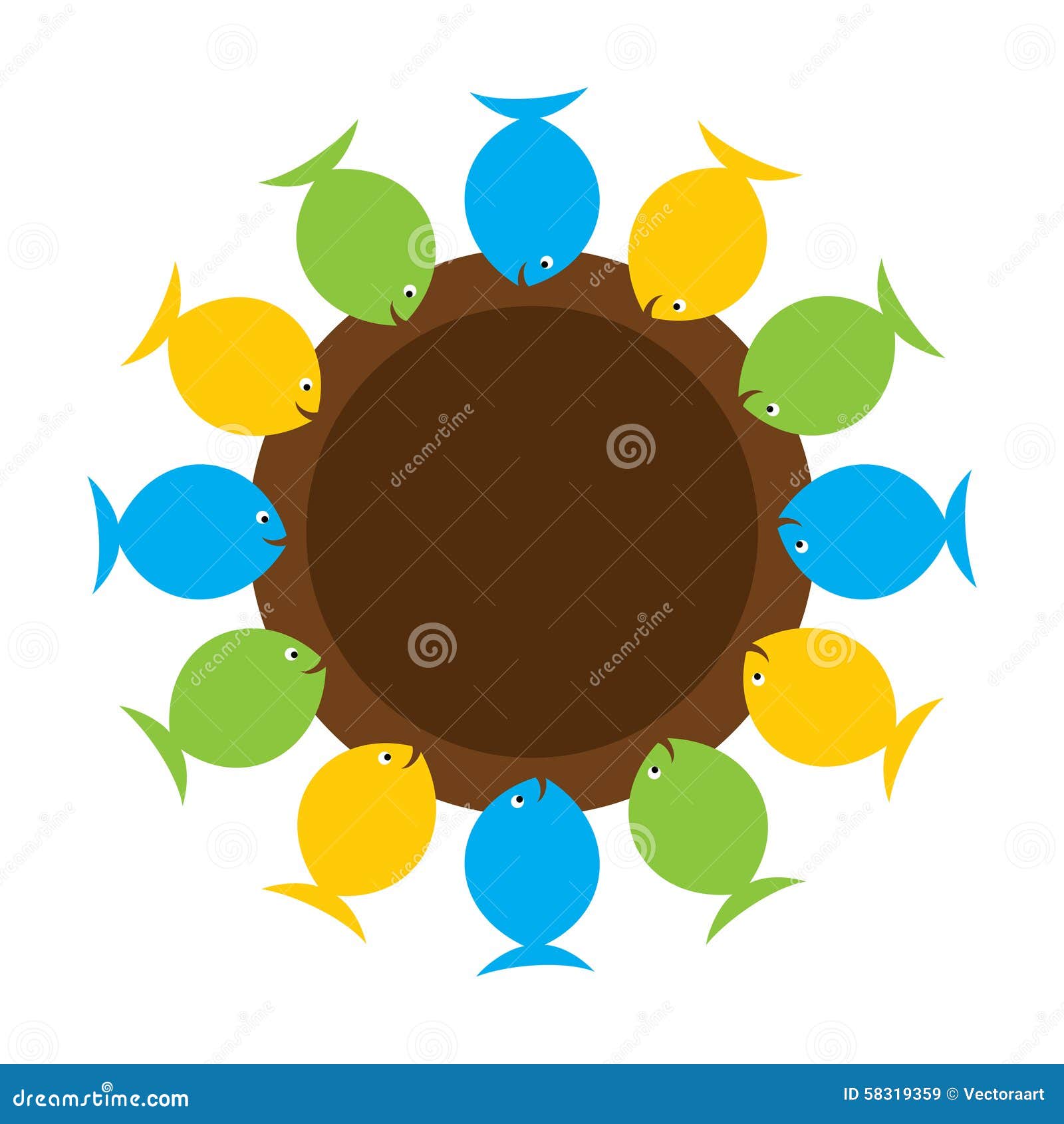 Creative fish label design stock vector. Illustration of attitude ...