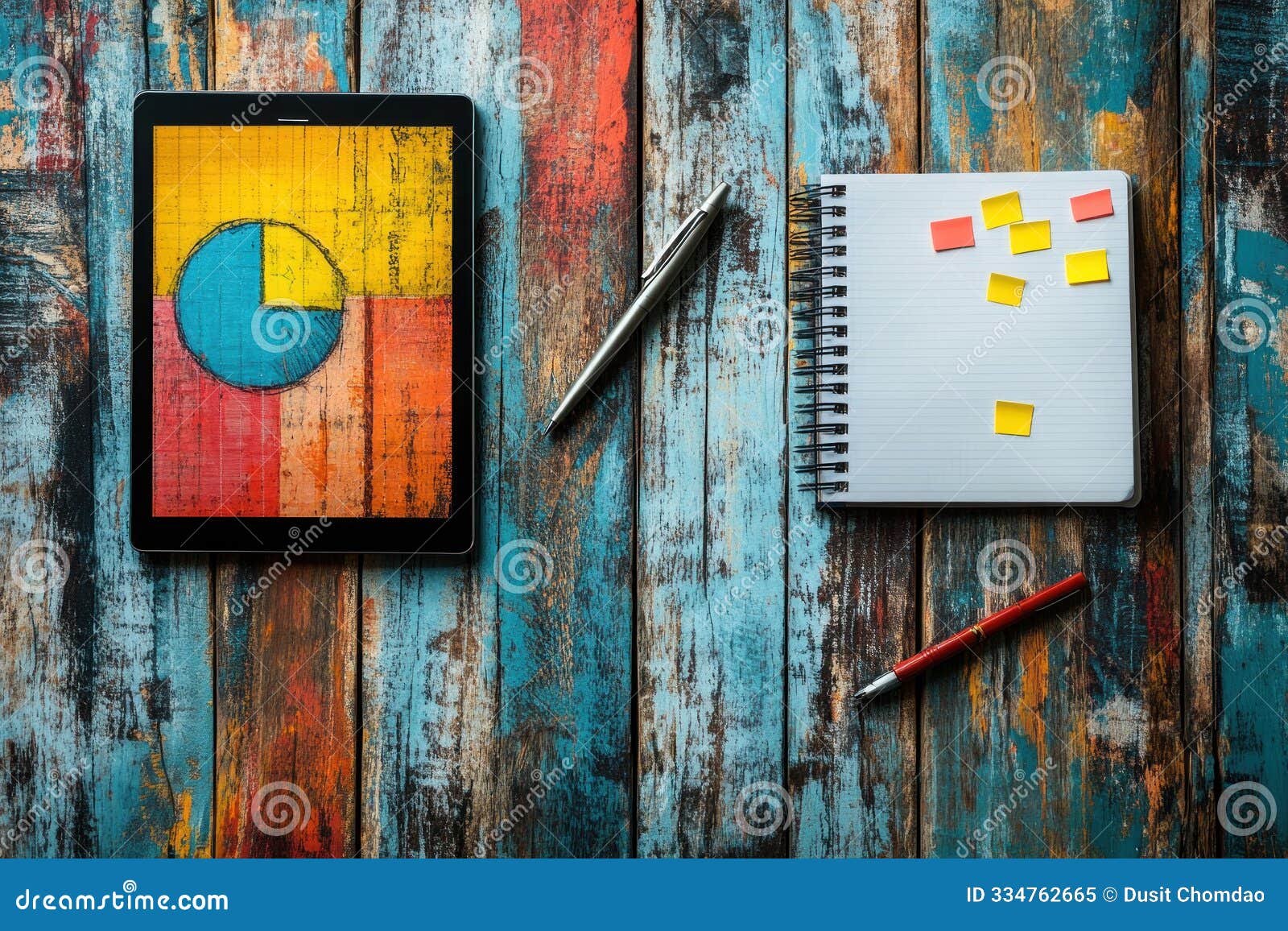 Colorful Graphics On Paper Stock Image | CartoonDealer.com #49424209