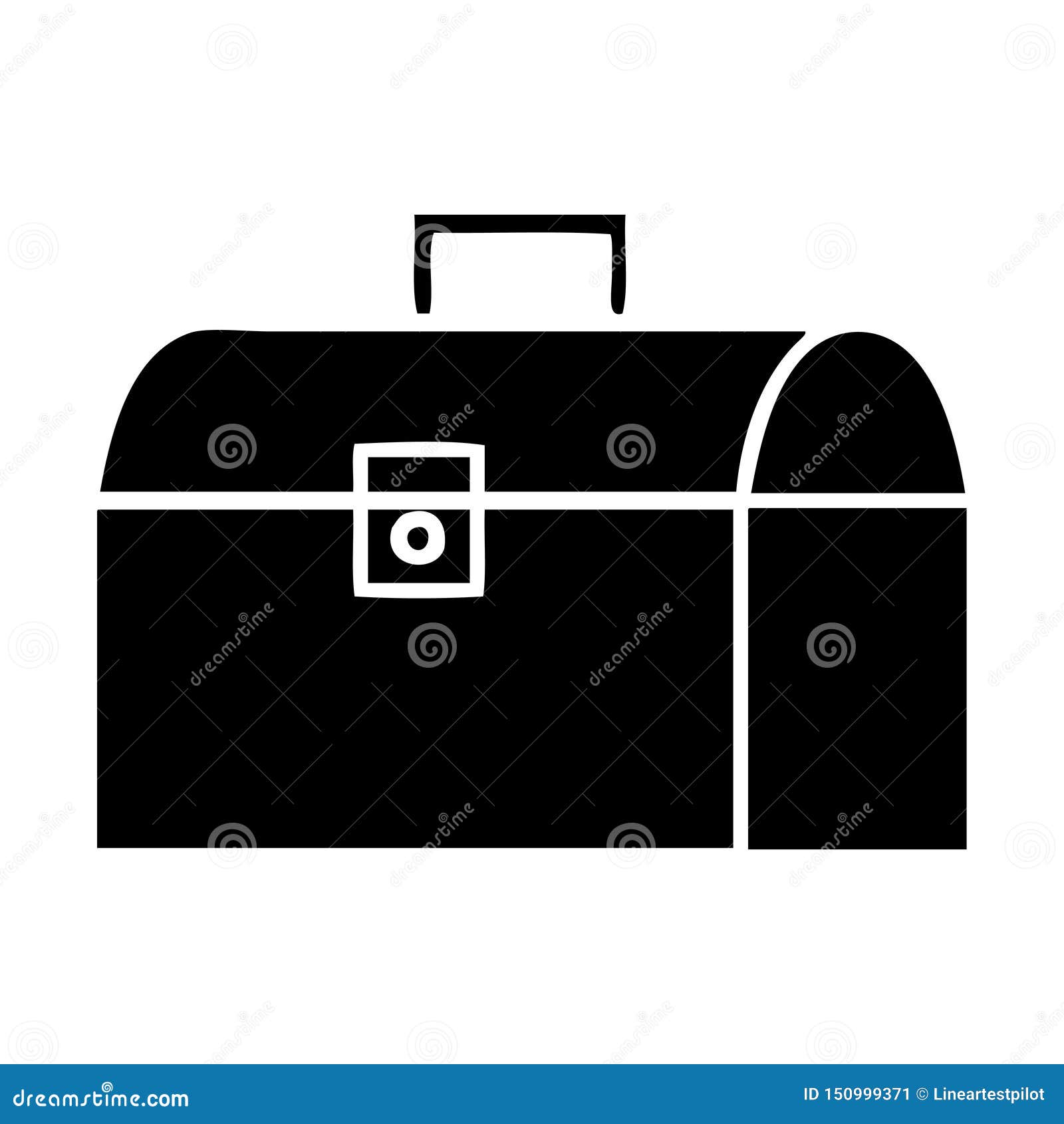 A Creative Flat Symbol Metal Case Stock Vector - Illustration of hand ...