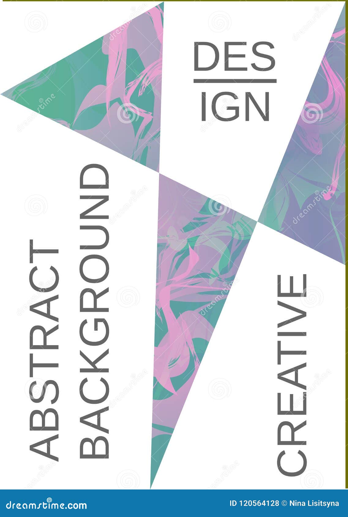 Creative Fluid Background from Current Forms Stock Vector ...