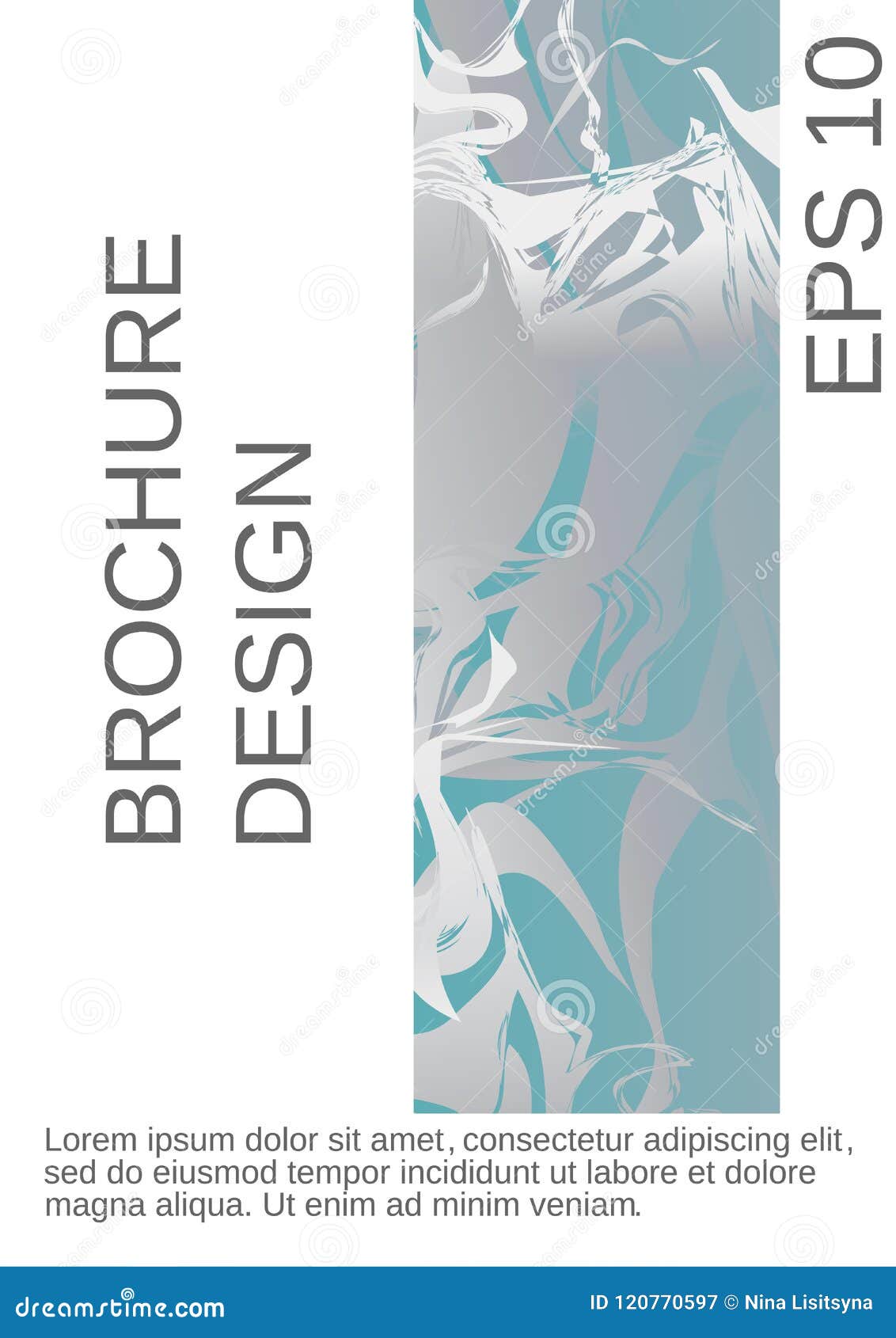 Creative Fluid Background from Current Forms Stock Vector ...