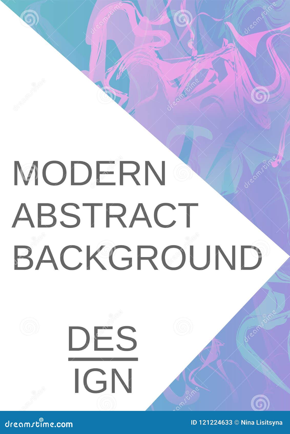 Creative Fluid Background from Current Forms Stock Vector ...