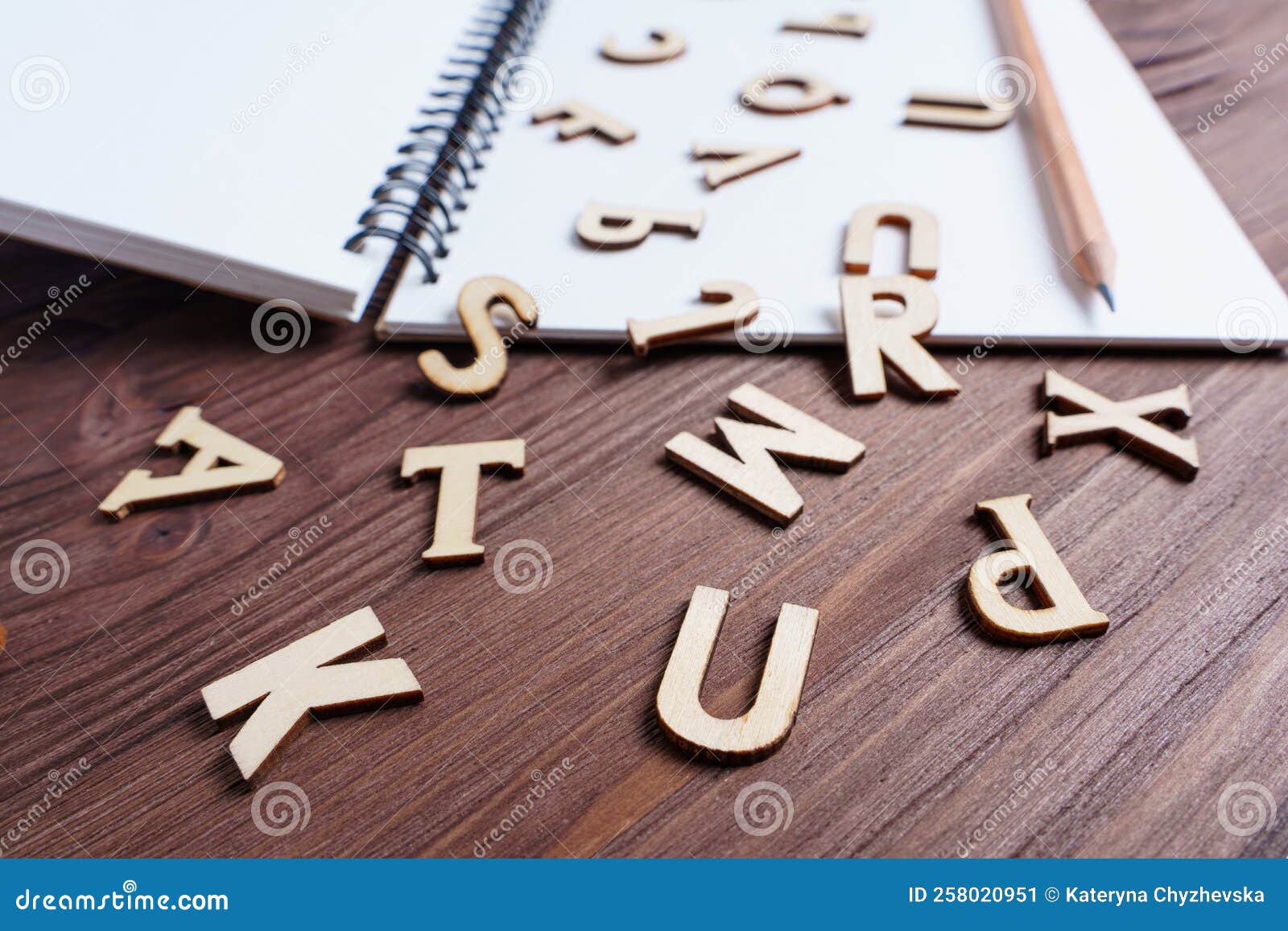 Creative Font Design Concept Stock Image - Image of master, spiral ...
