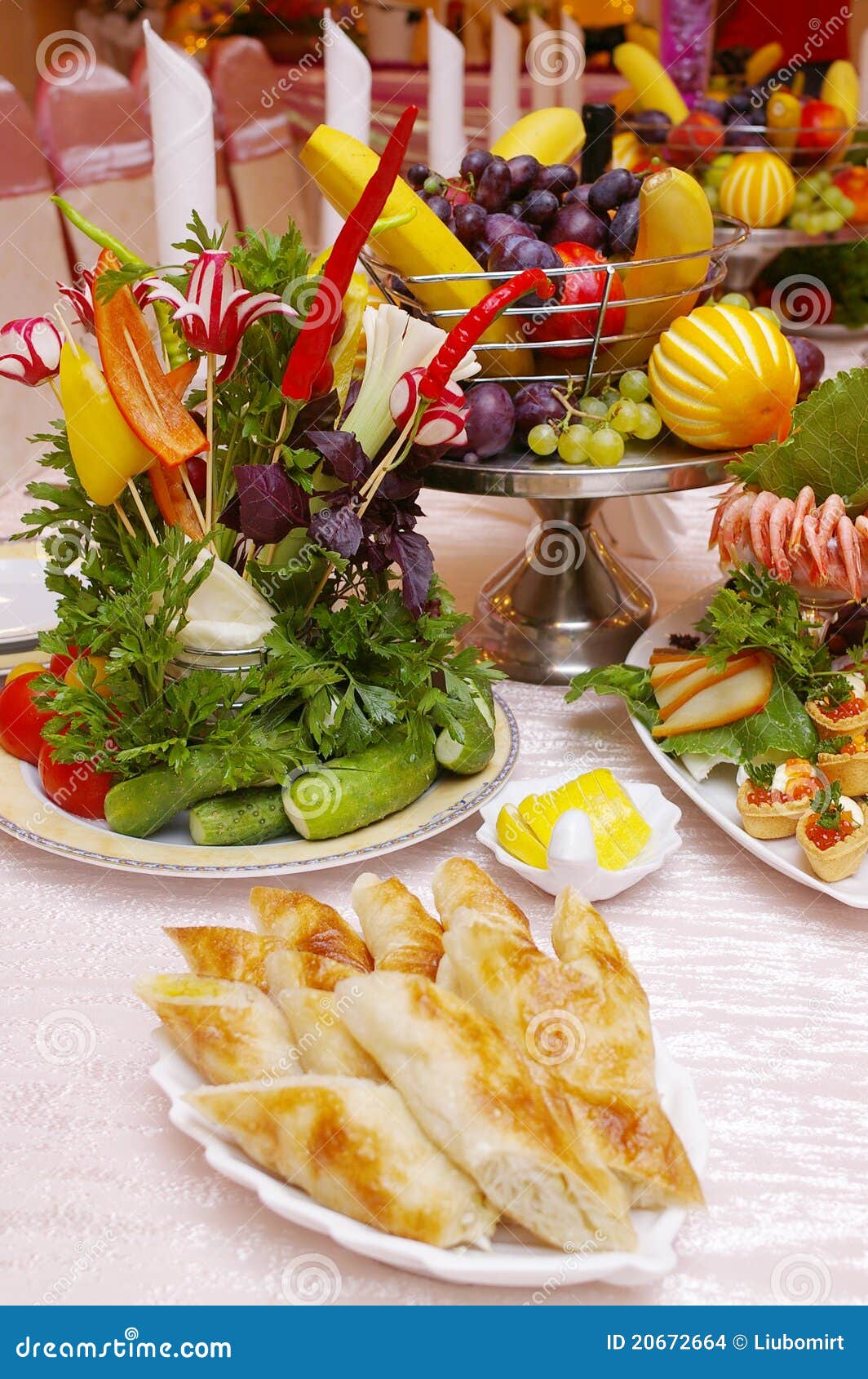 Creative food arrangement stock photo. Image of grapes - 20672664