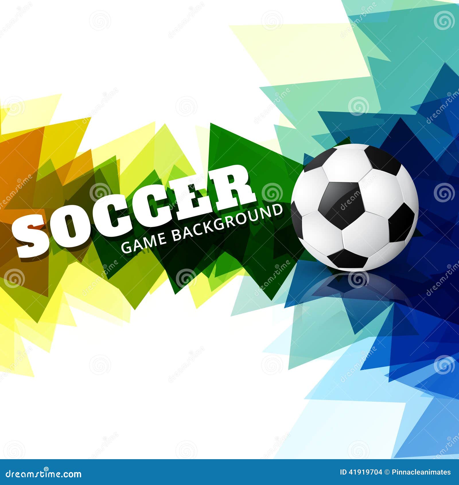 Creative football design stock vector. Illustration of banner - 41919704