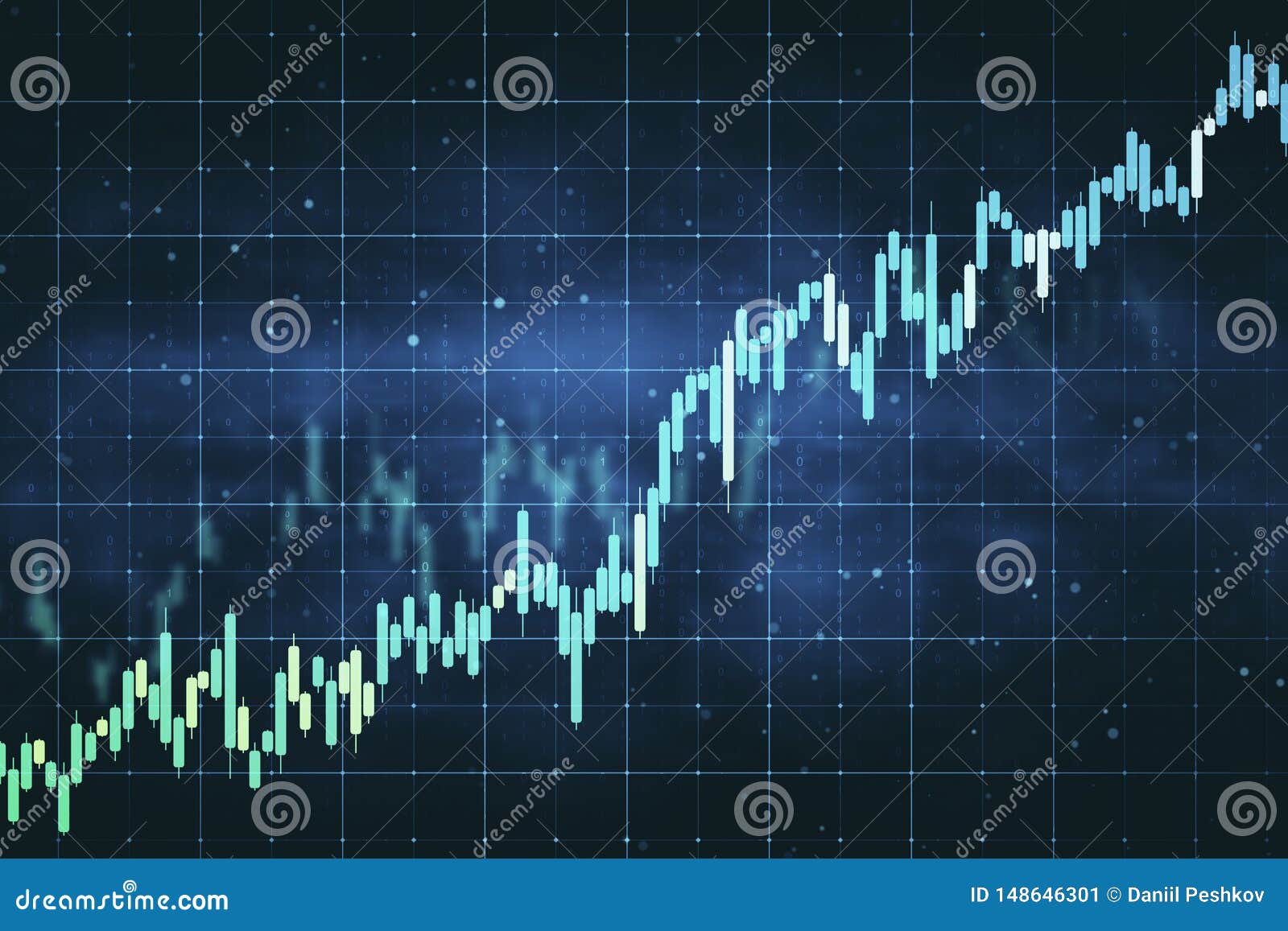 Analysis and trade concept stock illustration. Illustration of growth ...