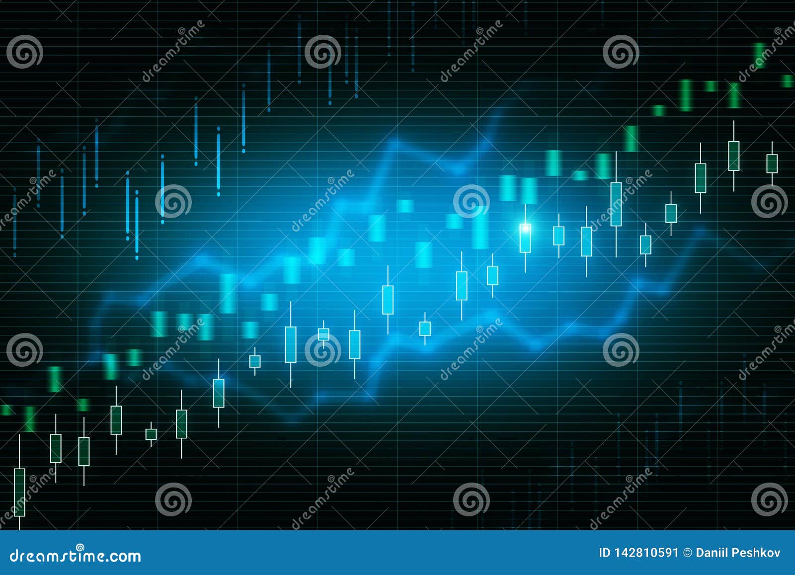 Creative Forex Chart Texture Stock Illustration - Illustration of ...