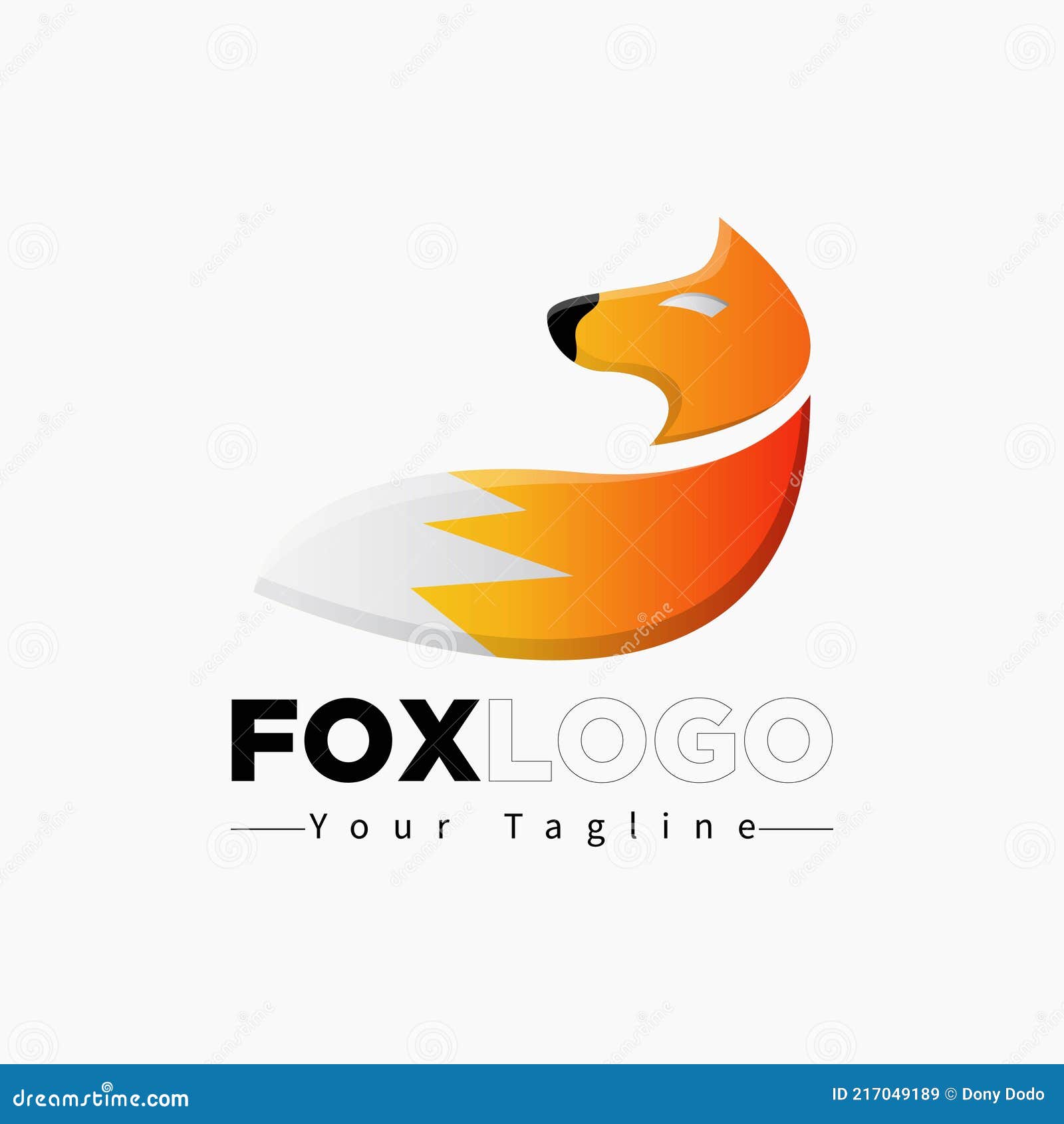 Creative Fox Head Logo Symbol Vector Design Illustration. Logo Design ...