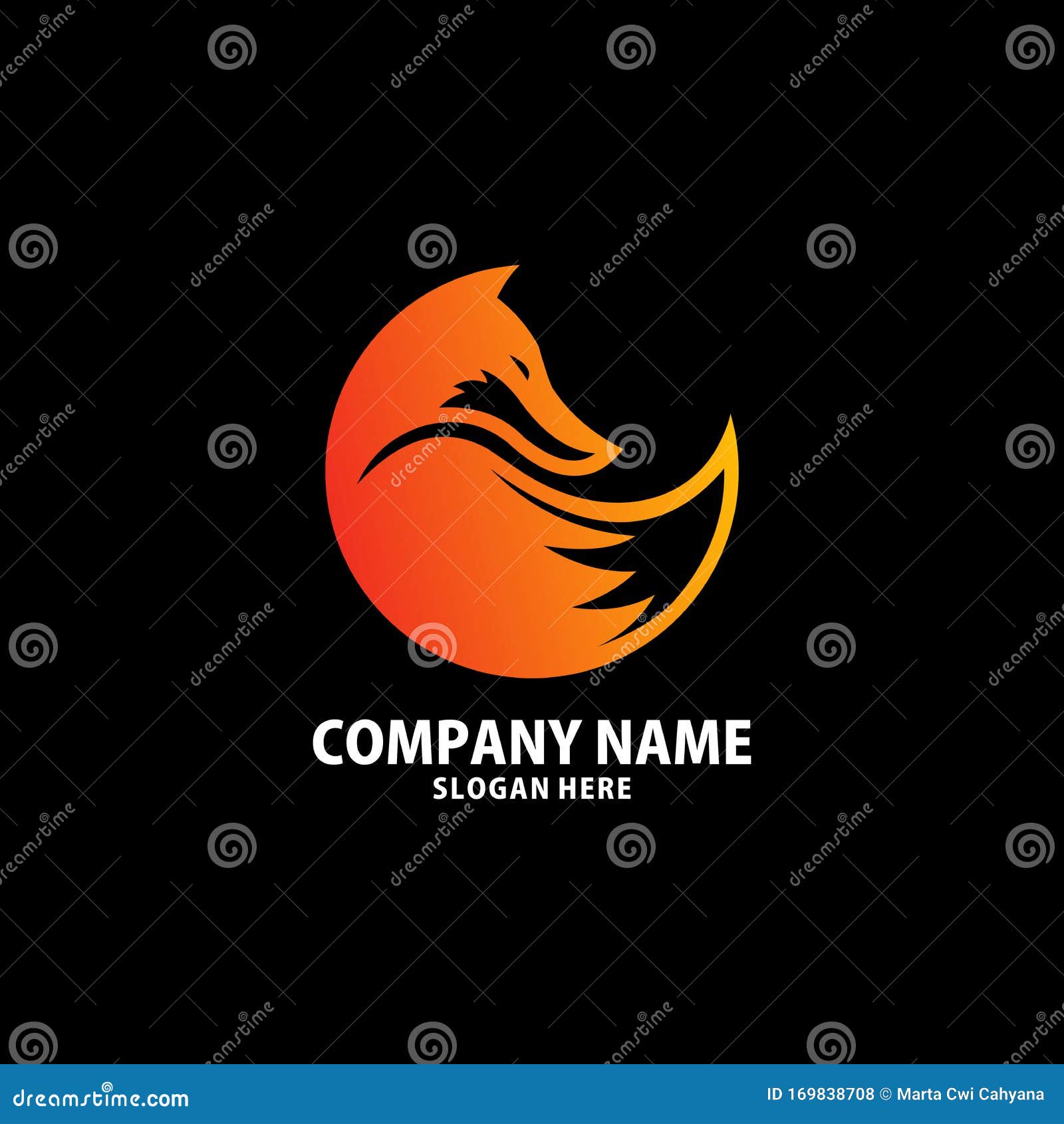 Creative Fox Logo Vector Designs Stock Vector - Illustration of designs ...