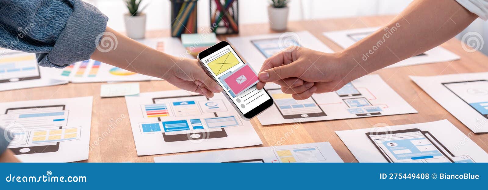 Creative Front-end Developer Brainstorming UI Design. Scrutinize Stock ... Creative Front-end Developer Brainstorming UI Design. Scrutinize Stock ...