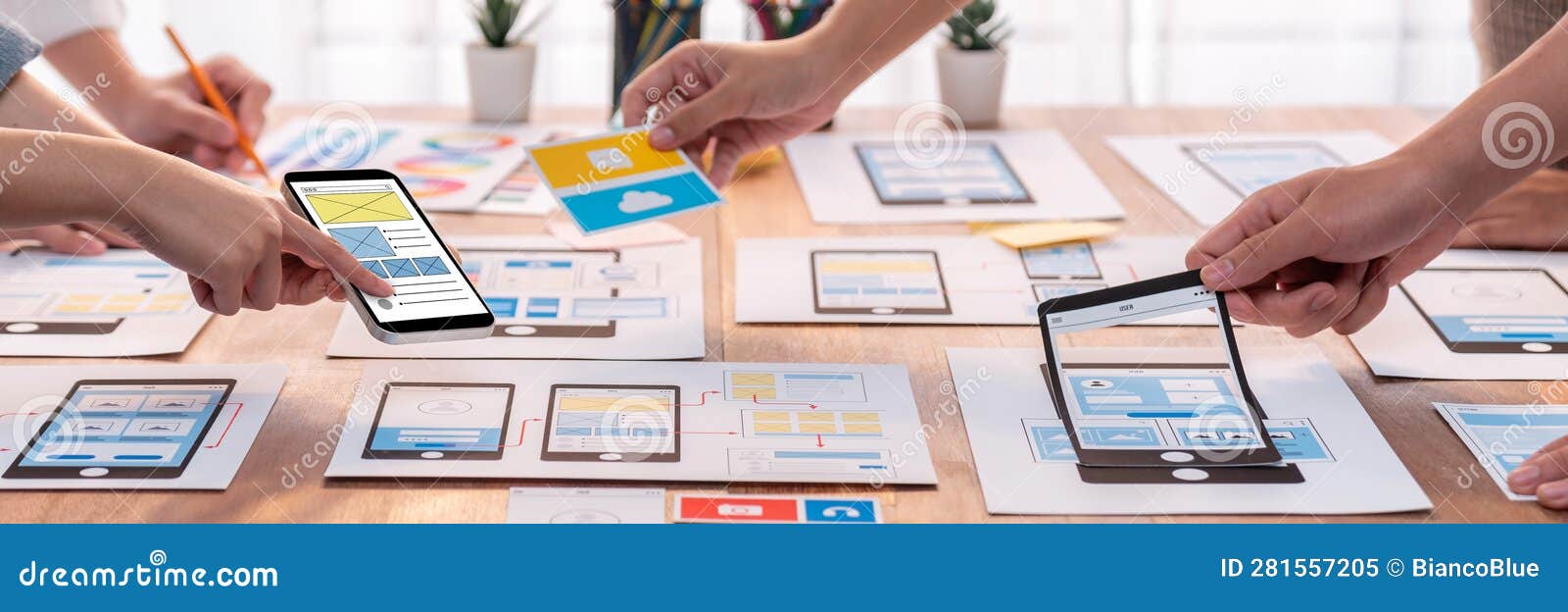 Creative Front-end Developer Brainstorming UI Design. Scrutinize Stock ... Creative Front-end Developer Brainstorming UI Design. Scrutinize Stock ...