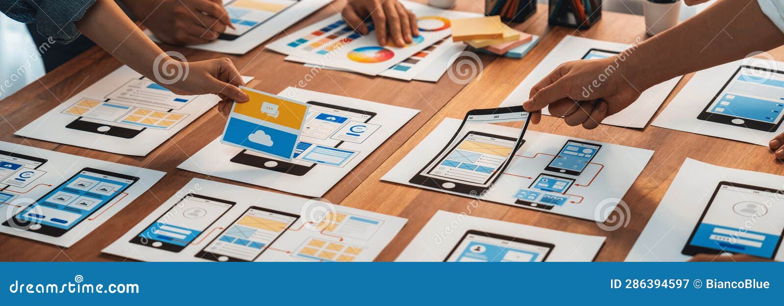 Creative Front End Developer Brainstorming Ui Design Scrutinize Stock Image Image Of