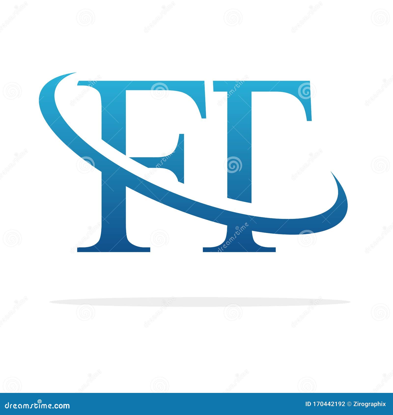 Creative FT Logo Icon Design Stock Vector - Illustration of alphabet ...