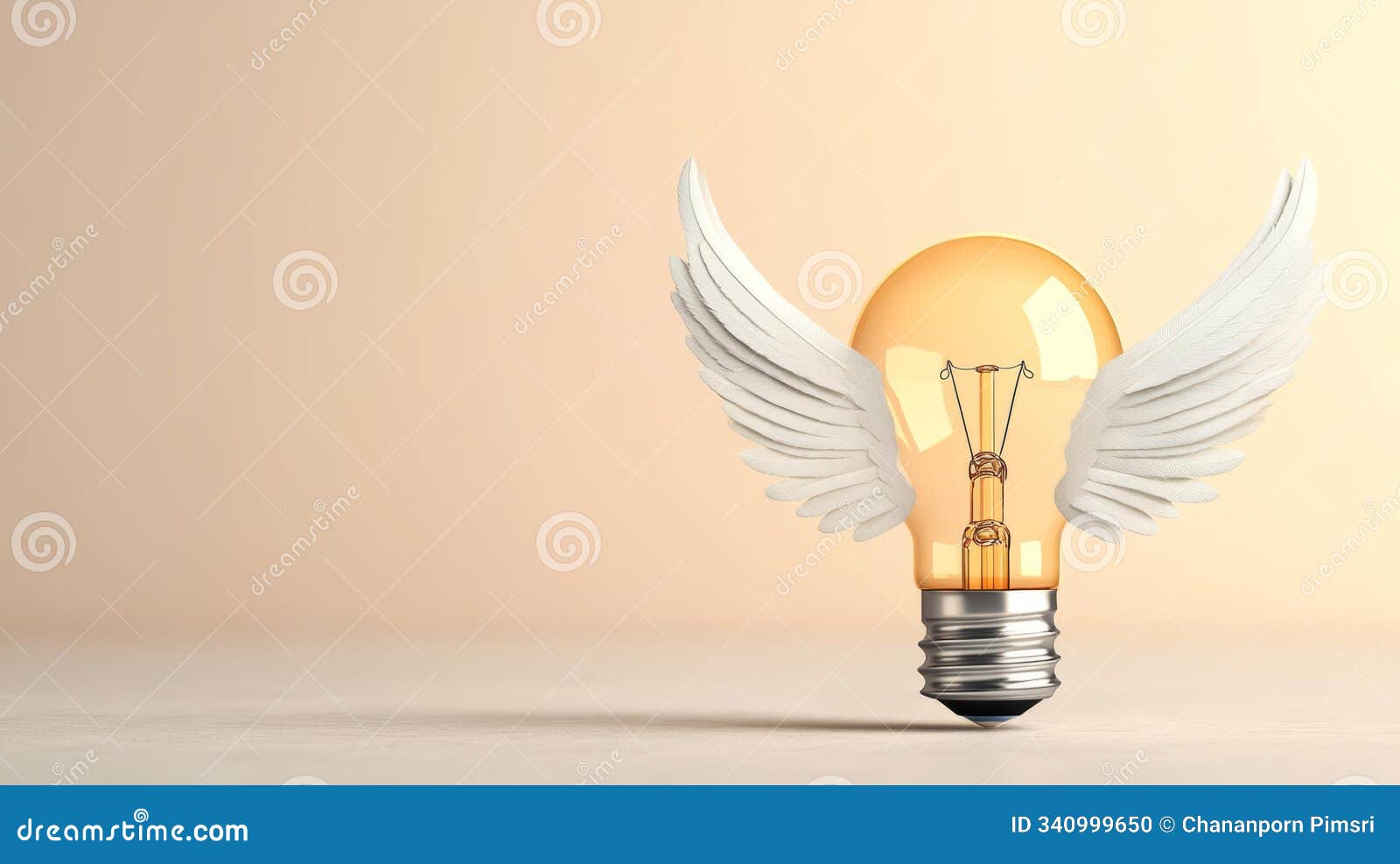 A Creative Fusion of Illumination and Imagination the Winged Light Bulb ...